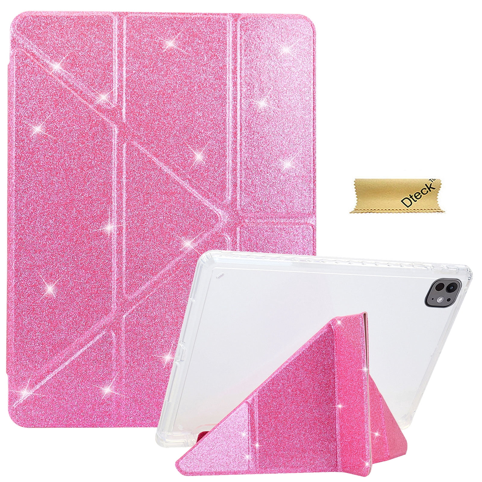 Dteck Glitter Case for iPad Pro 12.9 Inch Case 2022/2021/2020/2018 (6th ...