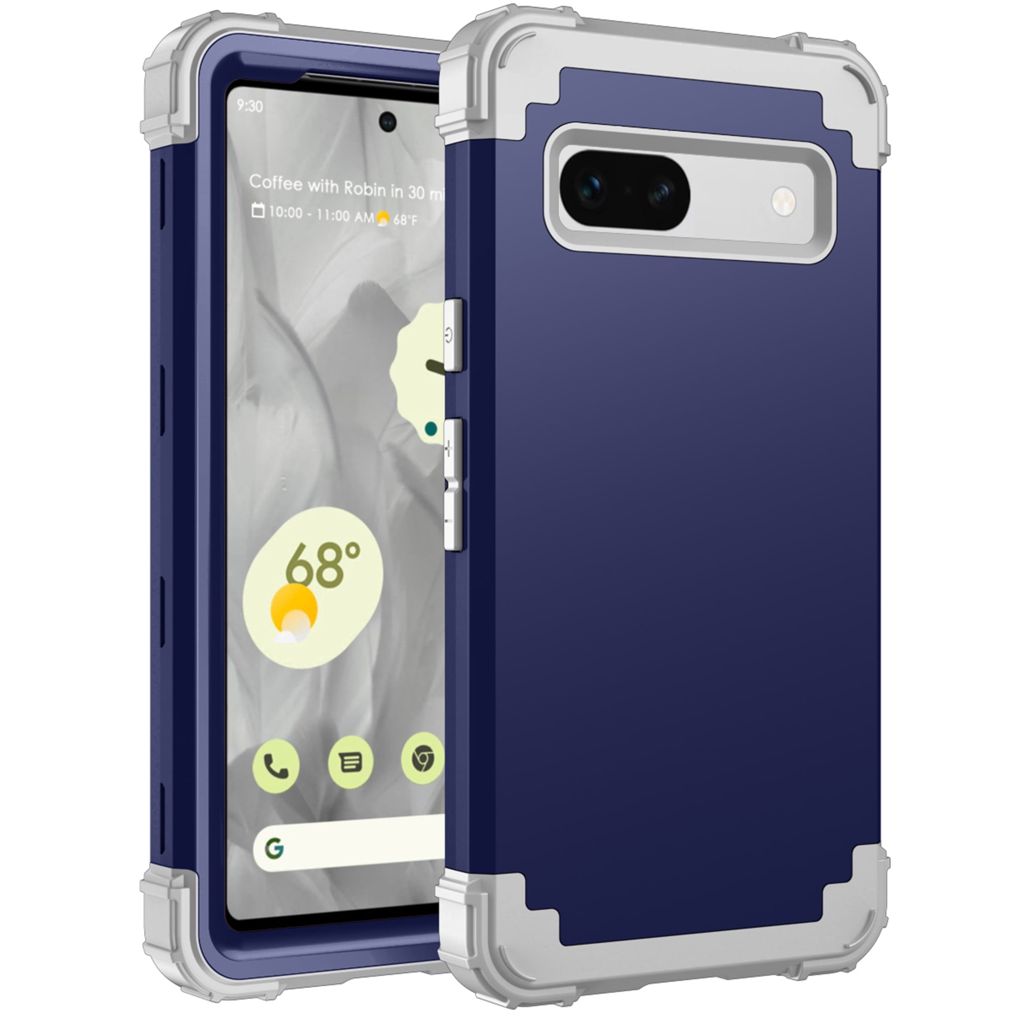 Dteck for Google Pixel 7A 5G Case, Dual Layer Heavy Duty Tough Rugged ...