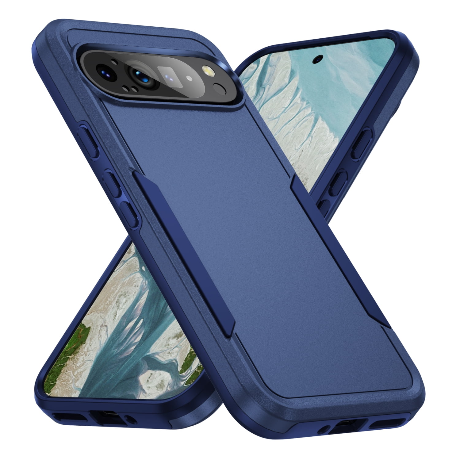 Dteck for Google Pixel 9 / 9 Pro Case Heavy Duty Military Grade Drop ...