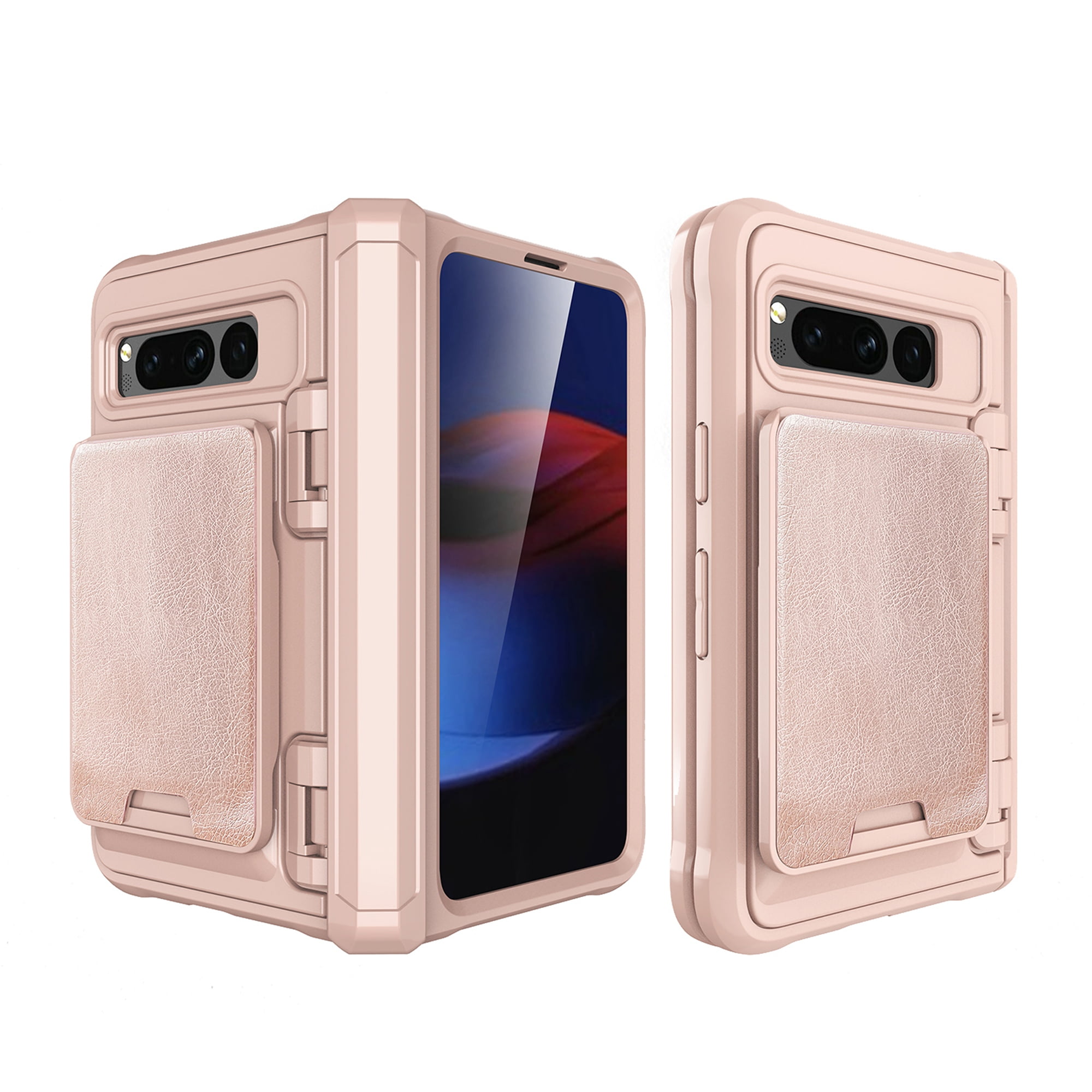 Dteck for Google Pixel Fold Case with Hinge Protection Detachable ...