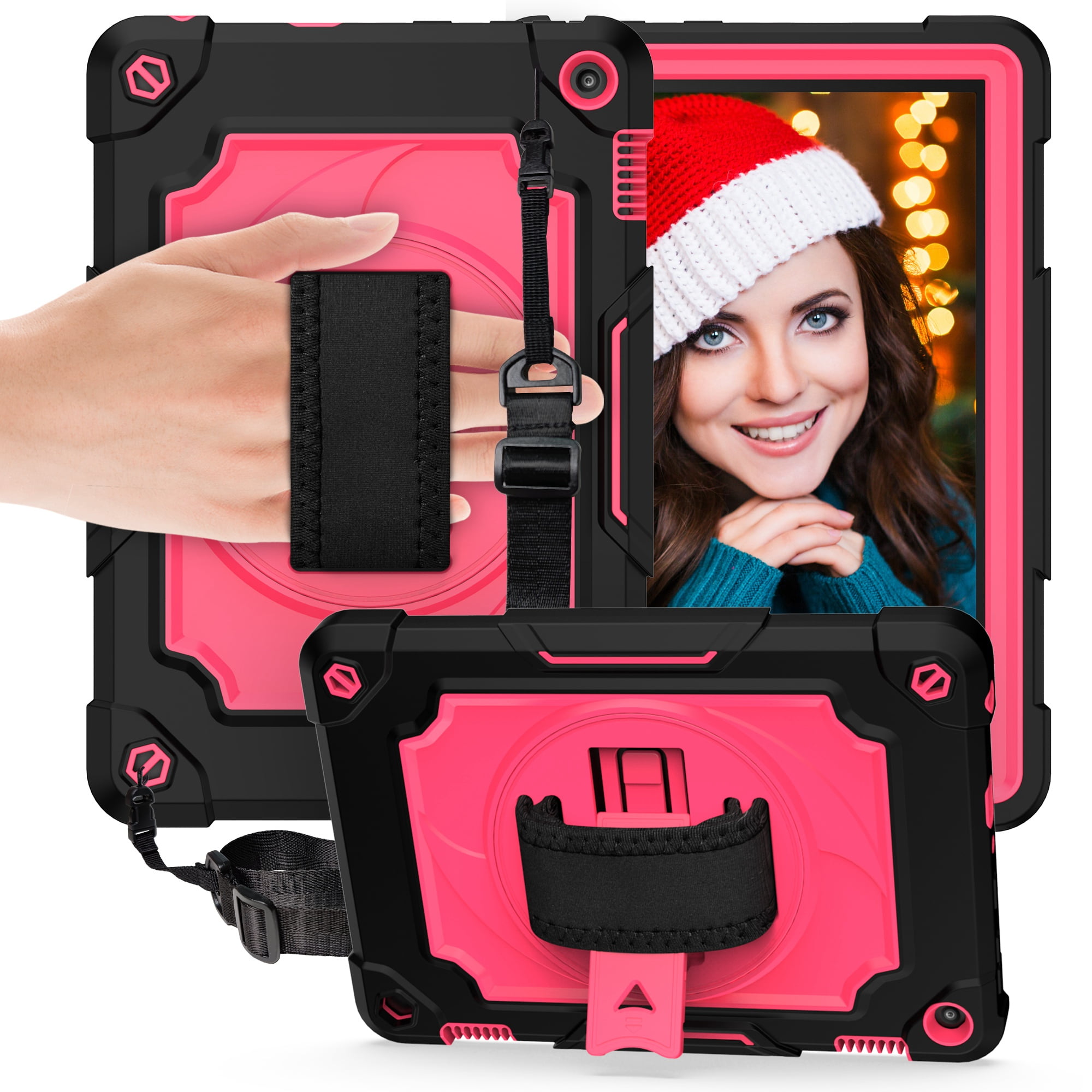 Dteck Heavy Case for Fire HD 8 Plus Tablet/ Fire HD 8 Case (10th ...