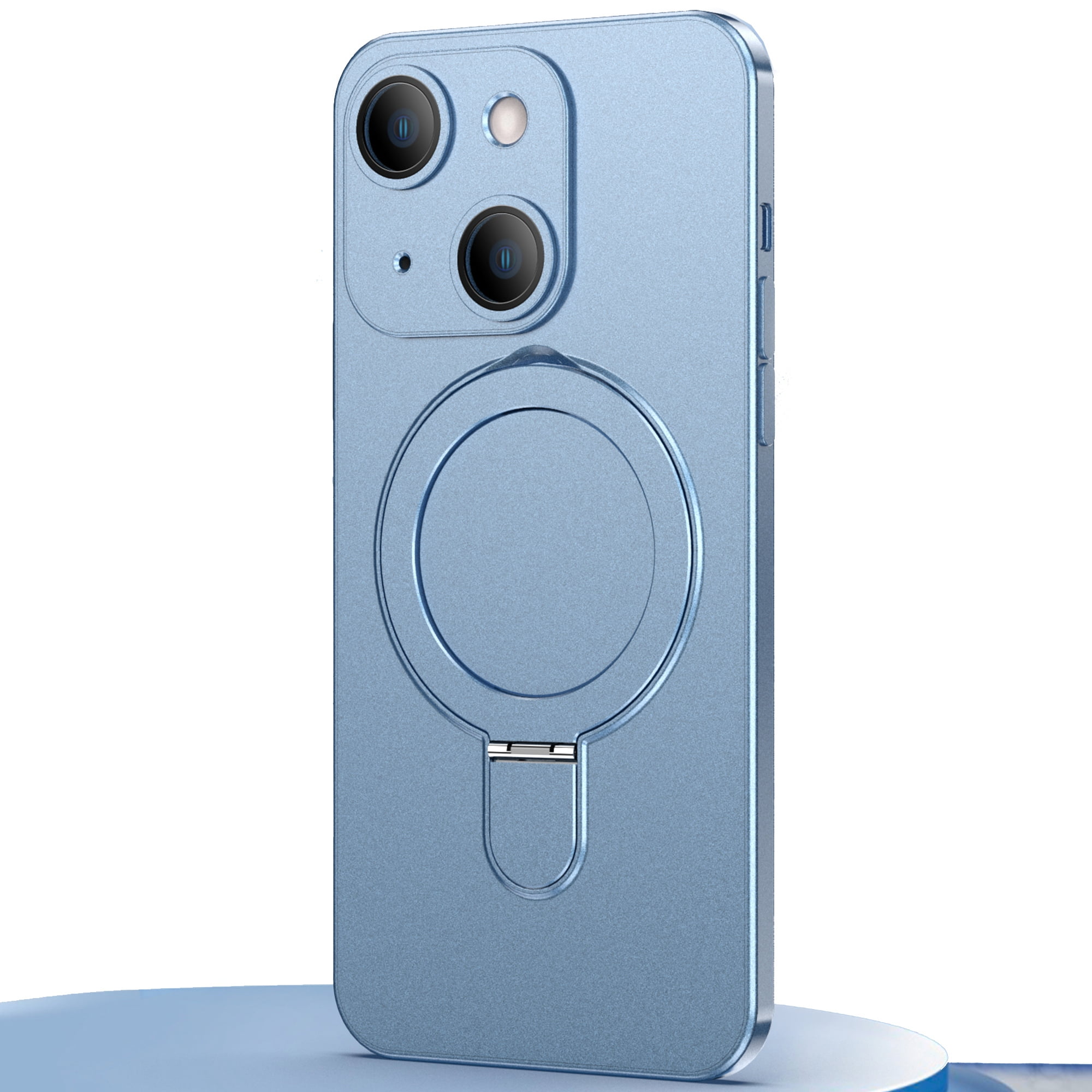 Dteck Invisible Stand Magnetic Case for iPhone 15 Plus, Compatible with ...