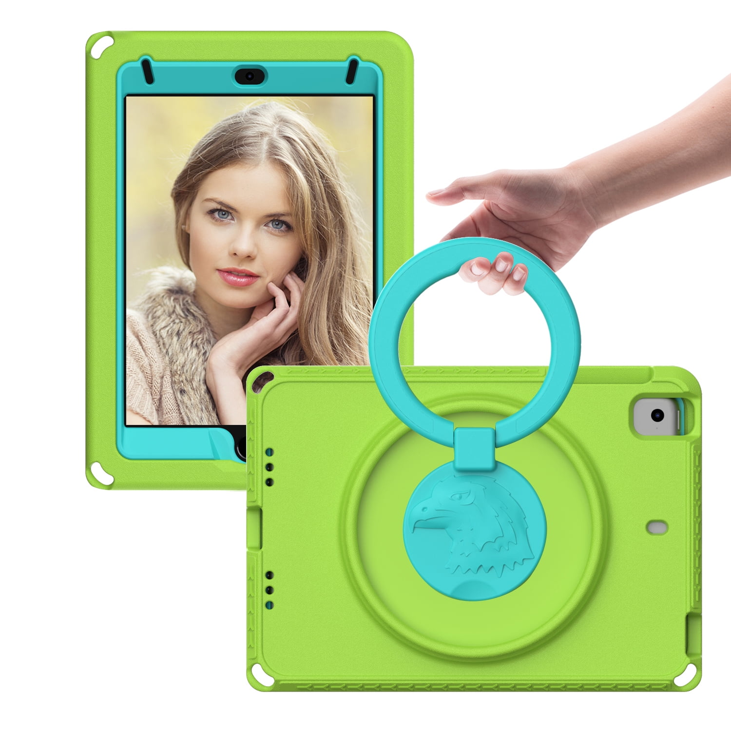 Dteck Kids Case Shockproof for iPad Mini 5/4/3/2/1, EVA Shockproof ...