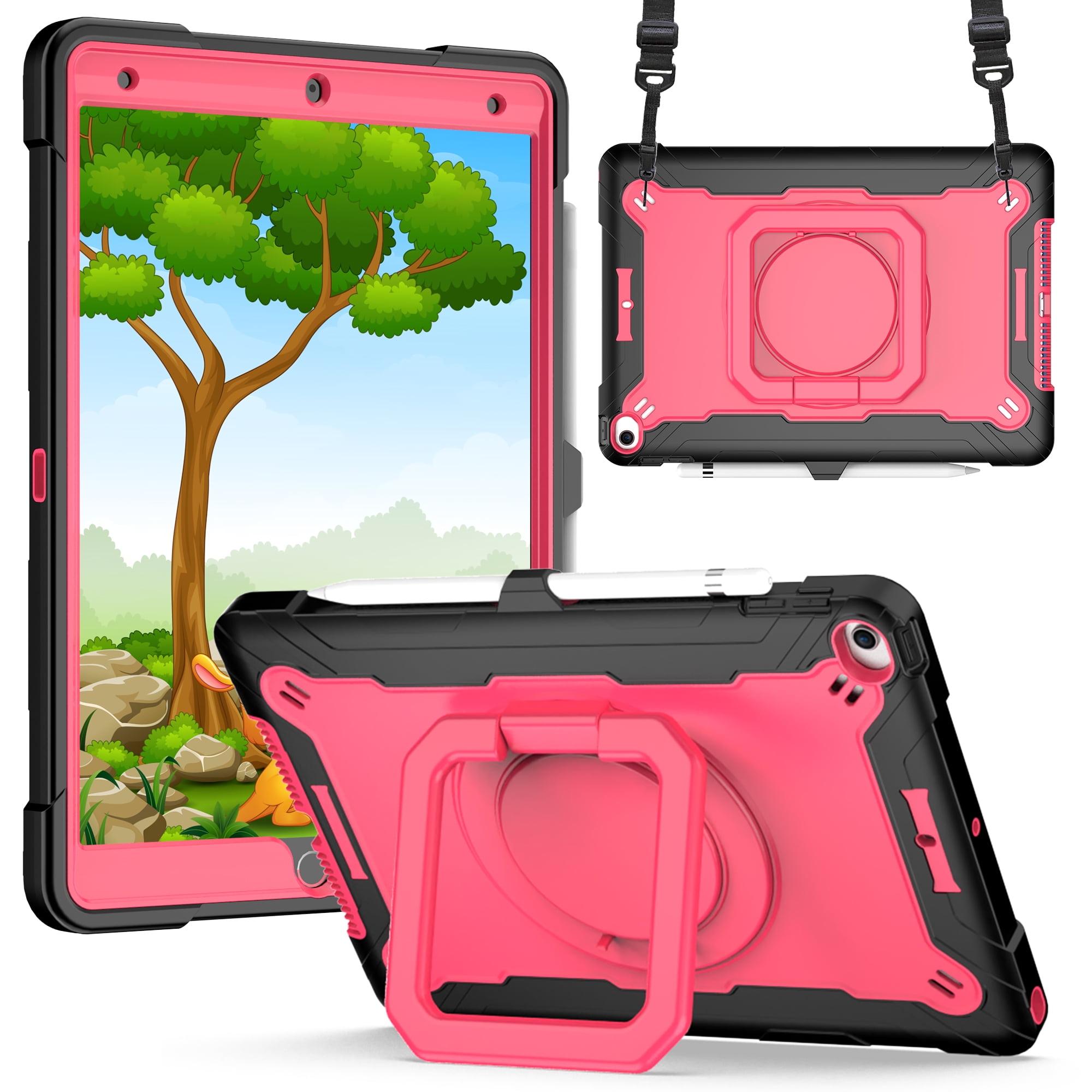 Dteck Kids Case for iPad 9th 8th 7th Generation 10.2 inch 2021 2020 ...