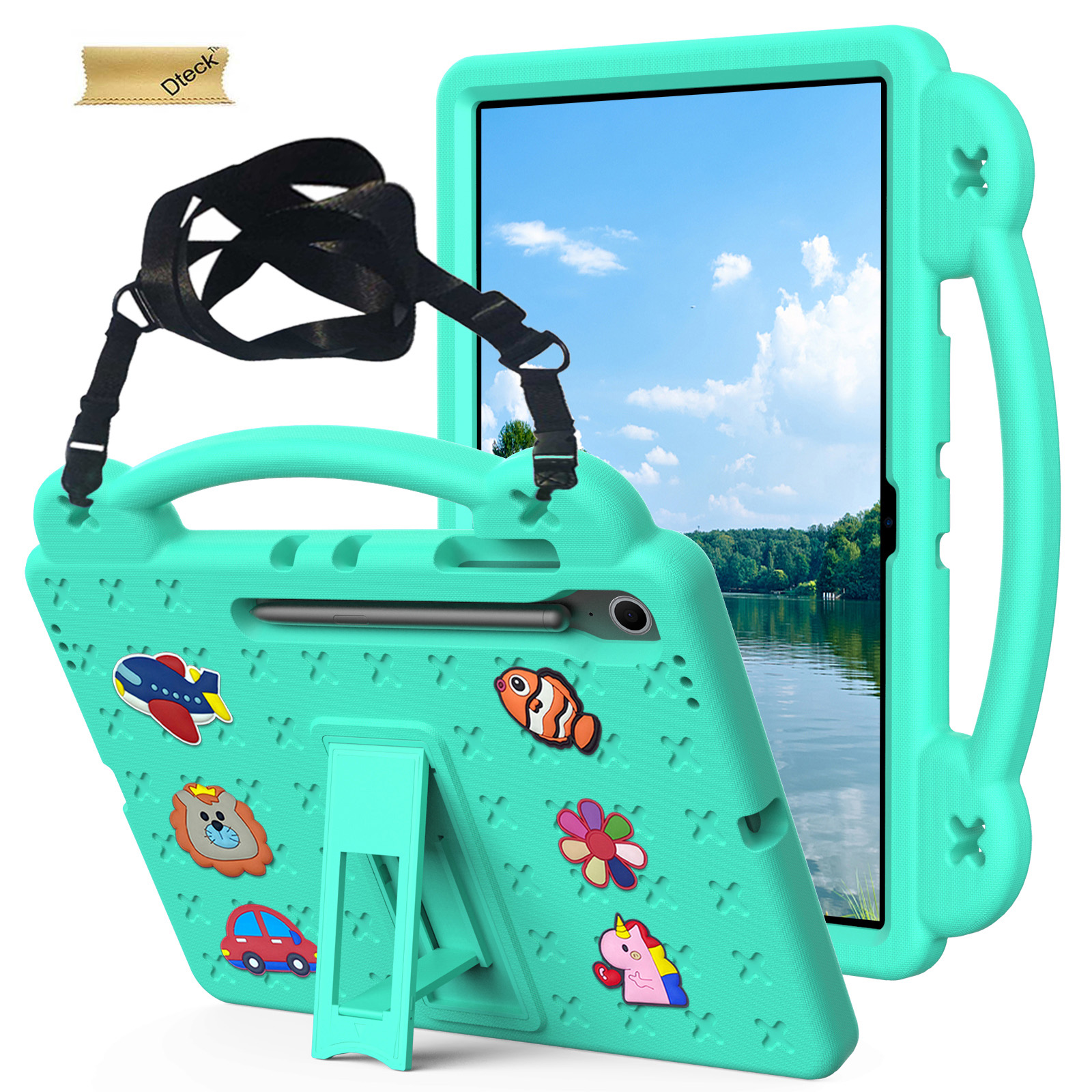 Dteck Kids Tablet Case for Samsung Galaxy Tab S10 FE Plus 13.1 inch ...