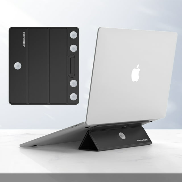 Dteck Laptop Stand Adjustable Laptop Computer Stand Lightweight PU ...