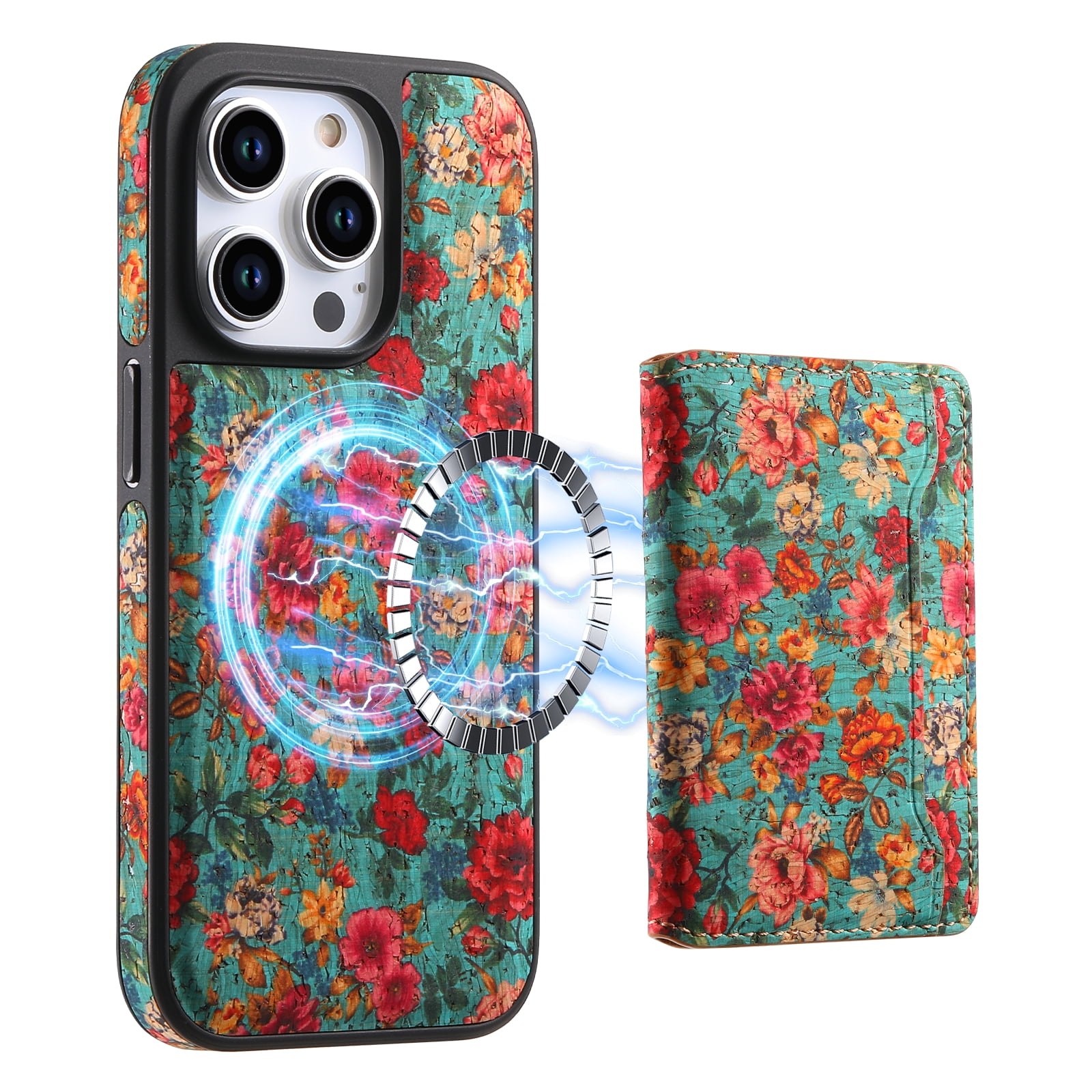 Dteck Leather Wallet Case for iPhone 12 Pro / 12 6.1" Case with Card ...