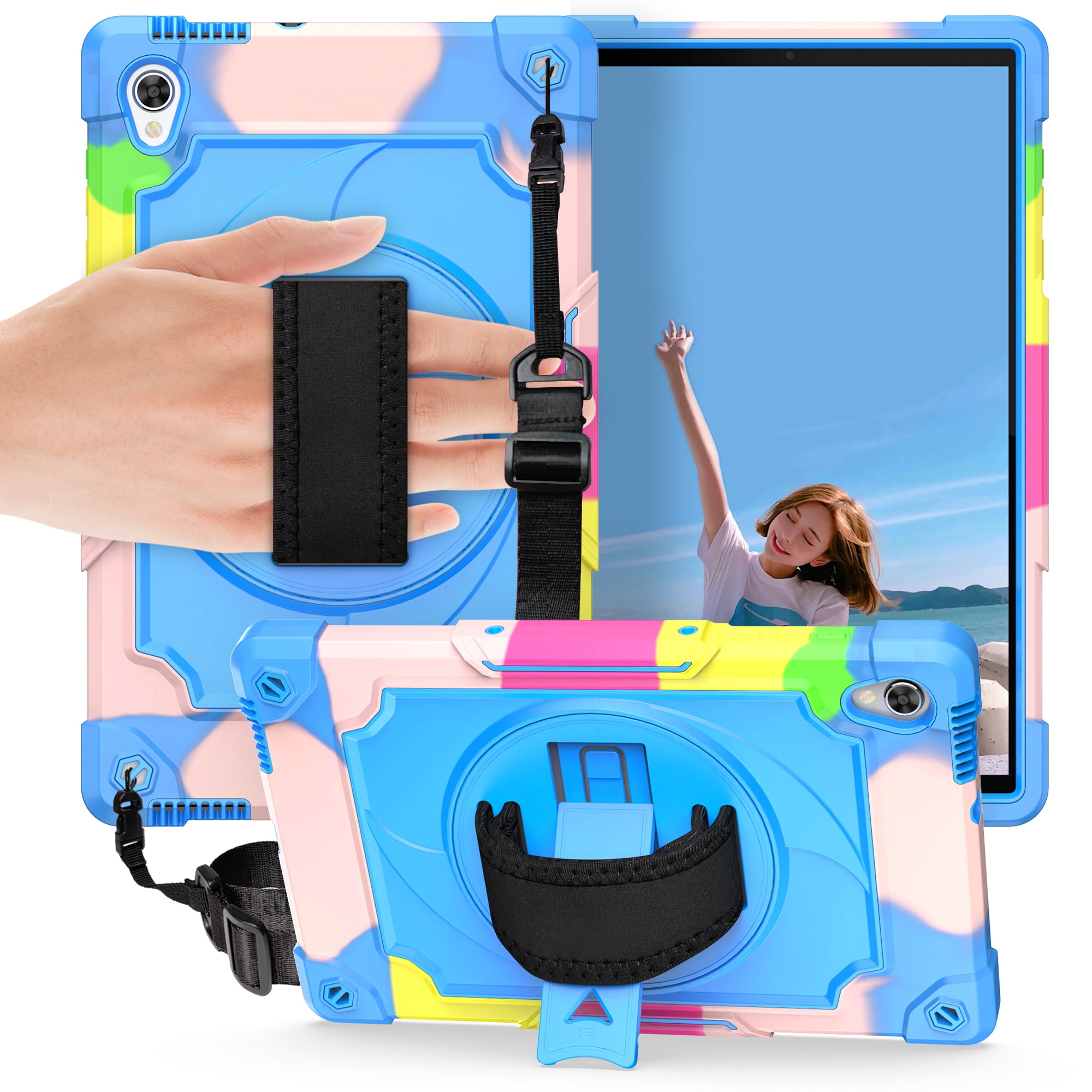 Dteck for Lenovo Tab M10 HD Case 2nd Gen 10.1 Inch 2020 with Shoulder ...