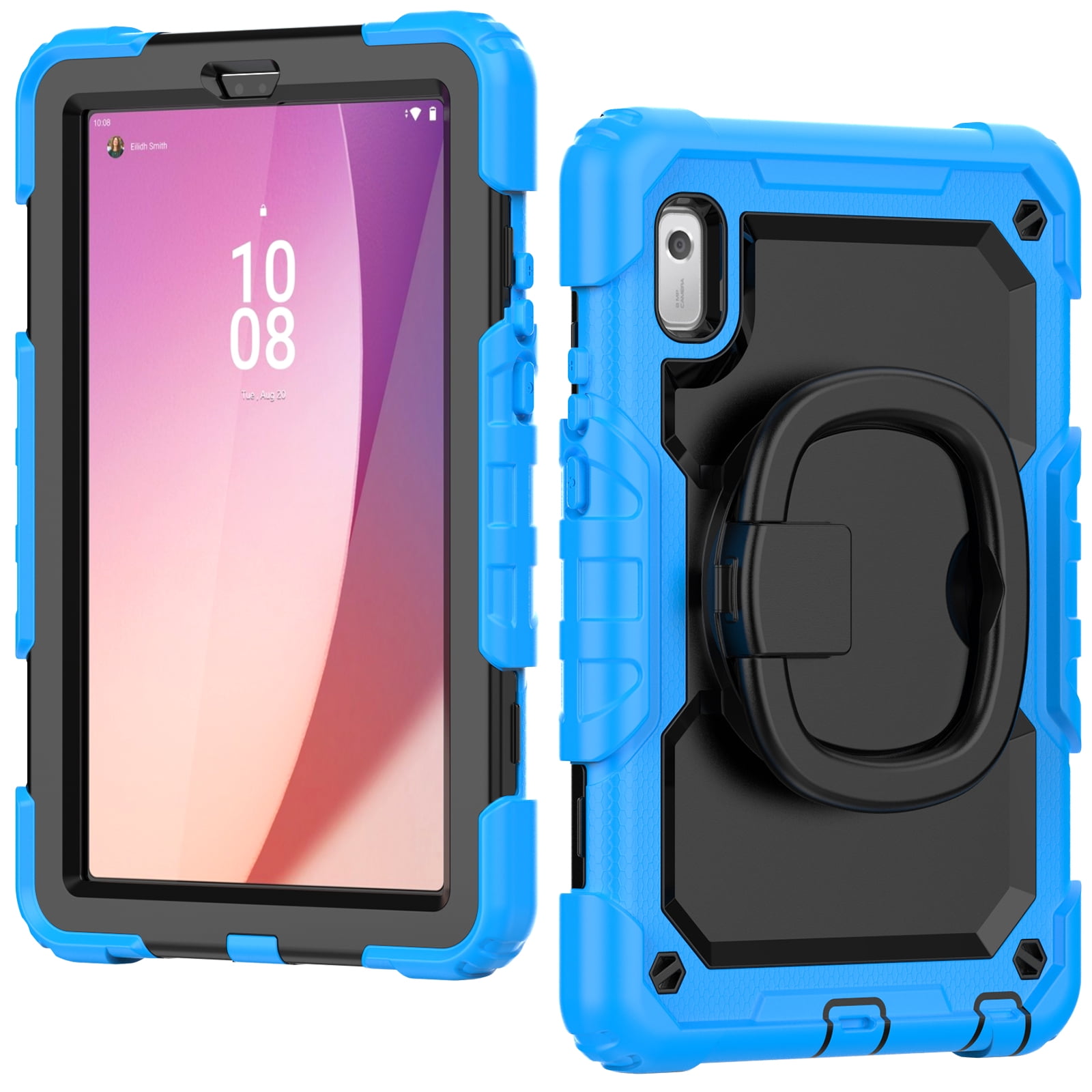 Dteck for Lenovo Tab M9 Case 2023 with Built-in Screen Protector, Heavy ...