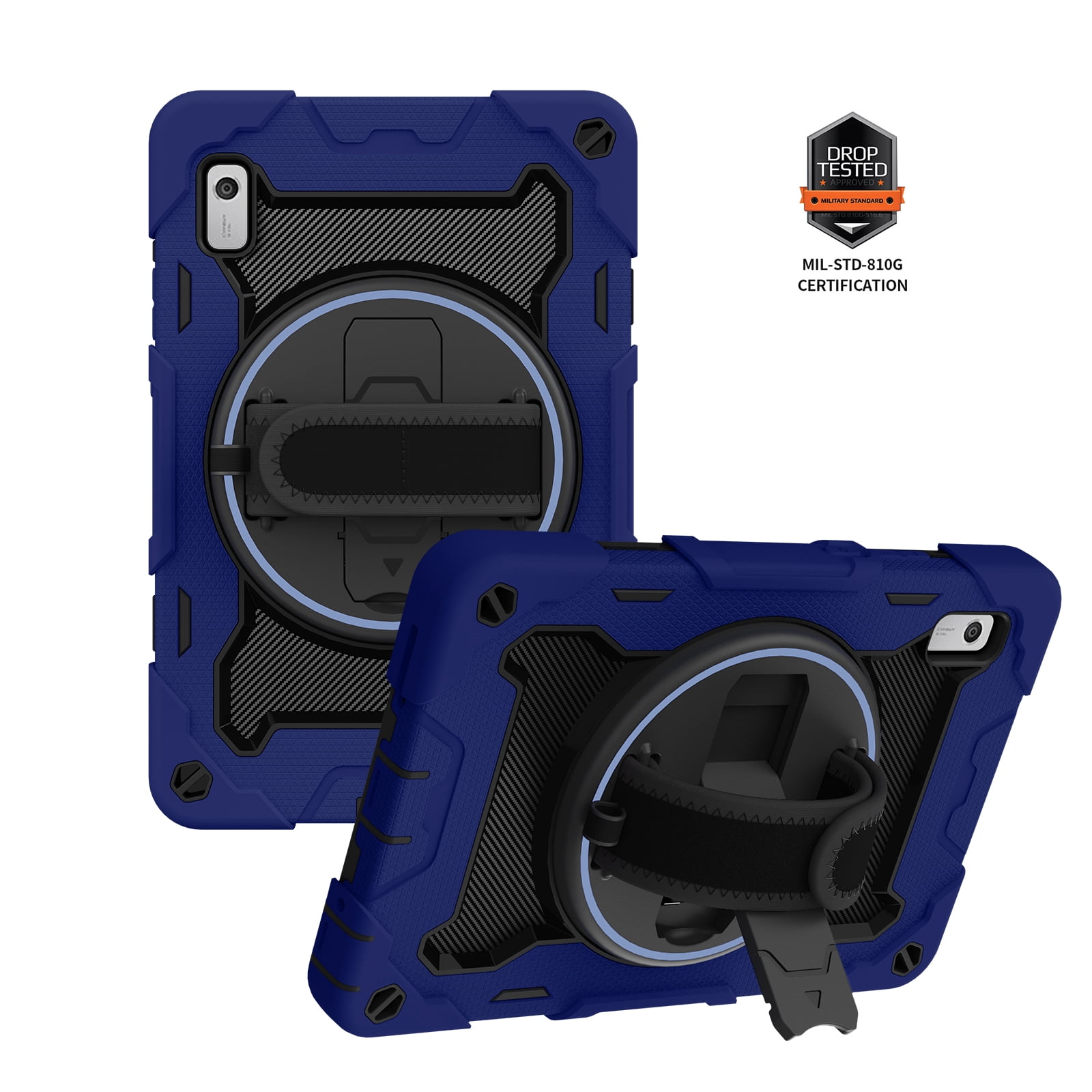 Dteck for Lenovo Tab M9 Case 9 inch (TB-310FU) with Rotating Hand Strap ...
