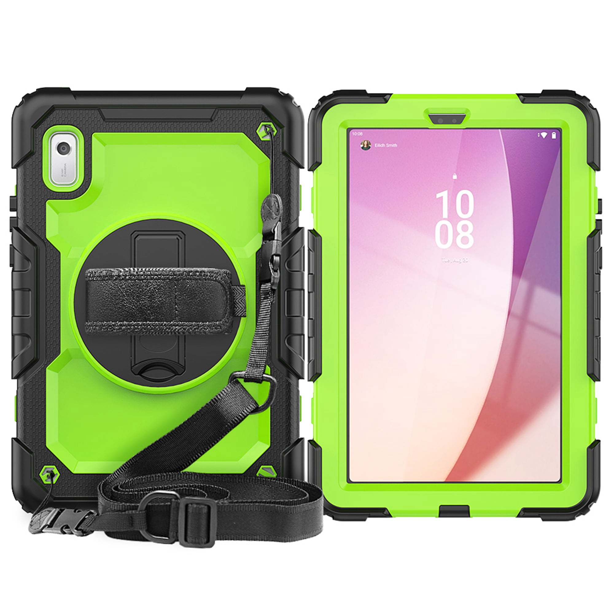 Dteck for Lenovo Tab M9 Case with Built-in Screen Protector, Heavy Duty ...