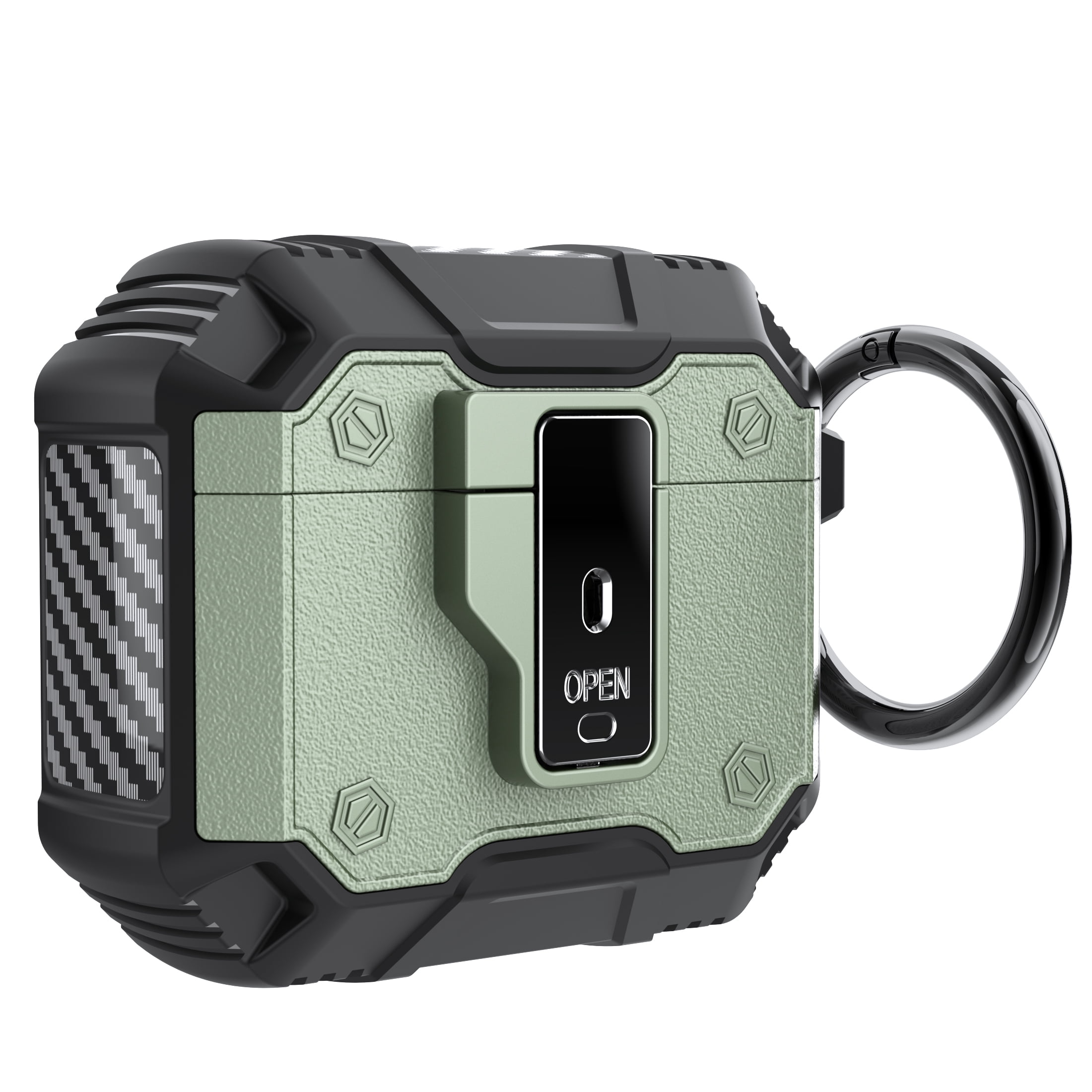 Dteck Lock Case for AirPods 4th Generation, Compatible with AirPods 4 ...