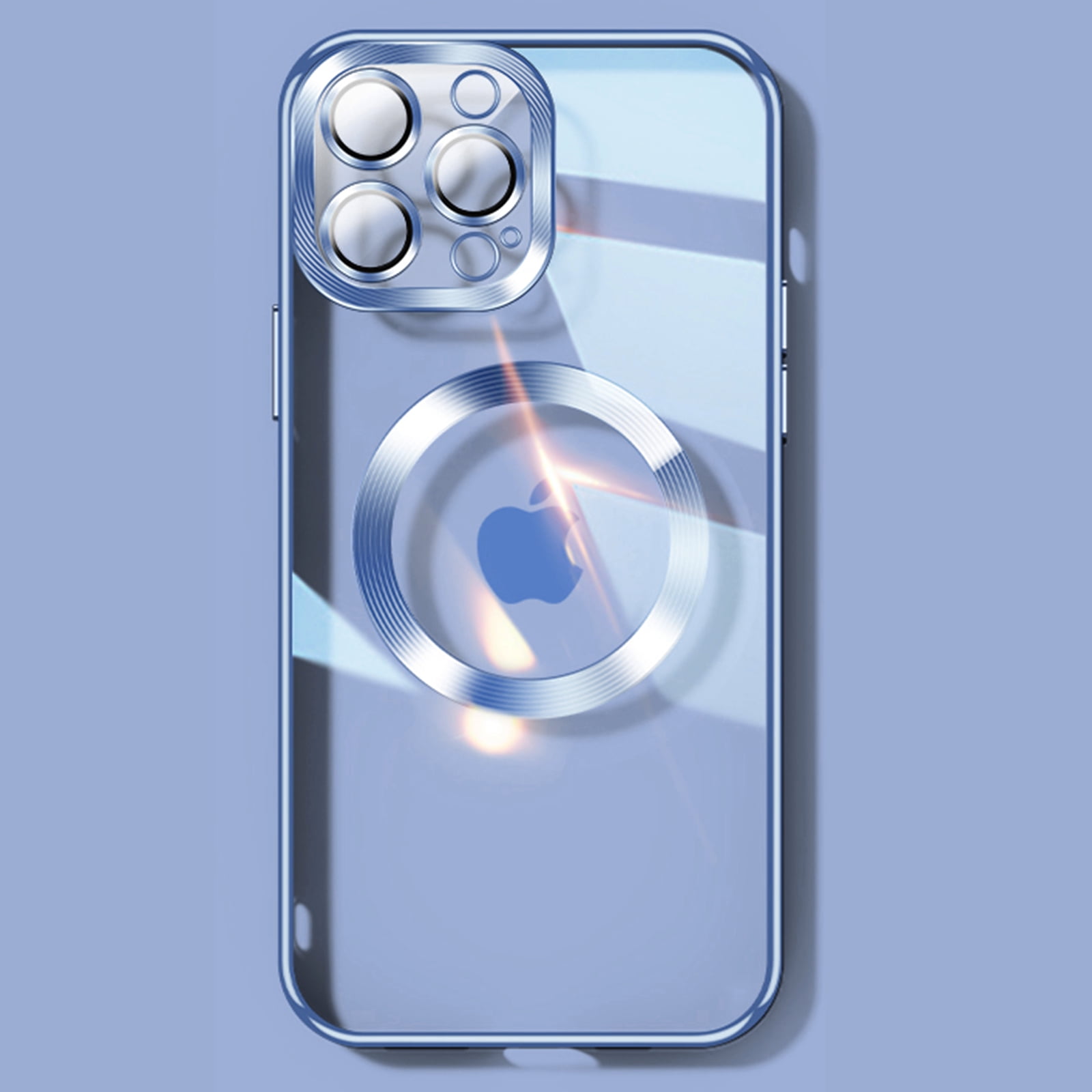 Dteck Clear Magnetic Case for iPhone 13 Pro Max, Compatible with MagSafe, Slim Plating ...