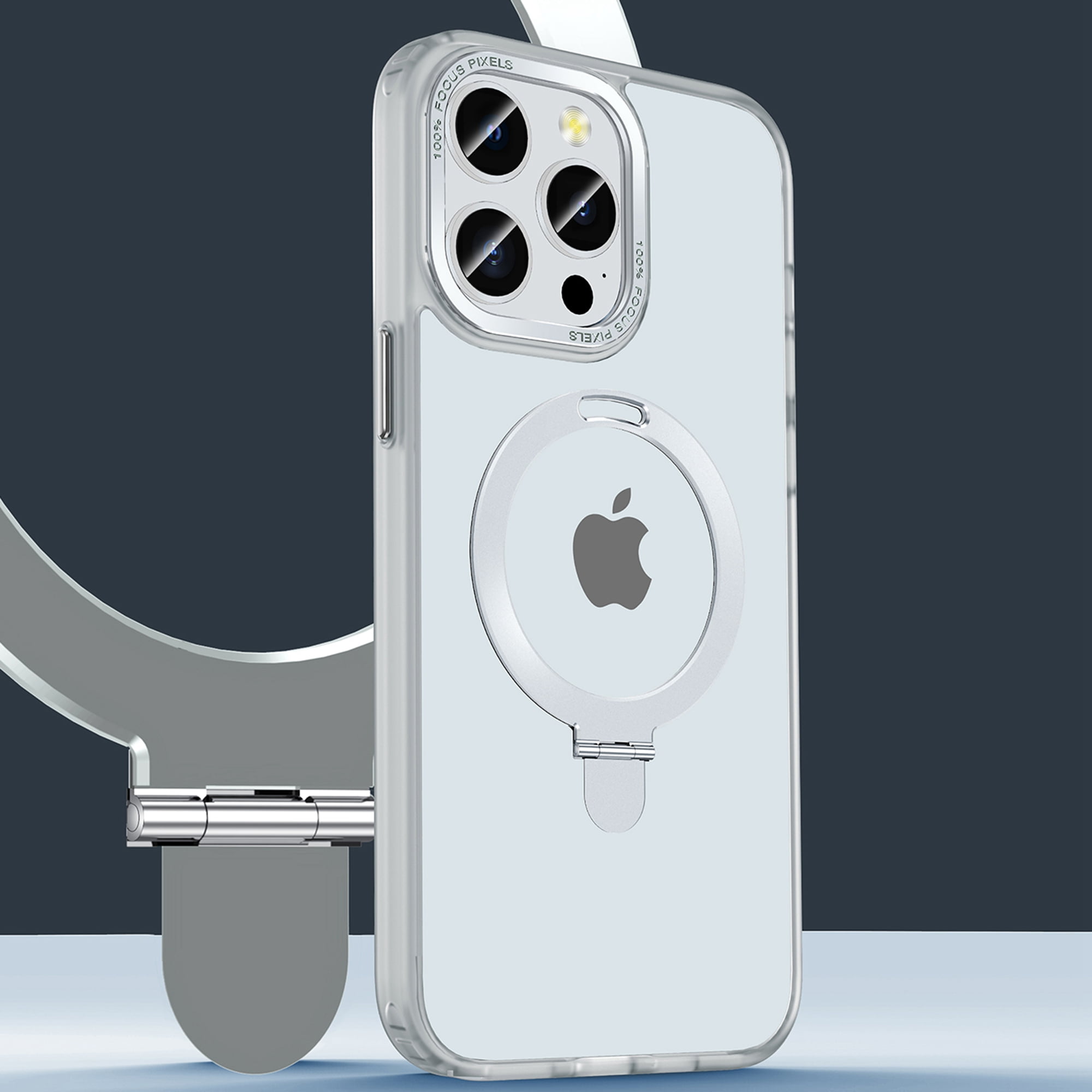 Dteck MagSafe Compatible iPhone 15 Pro Case with Magnetic Invisible ...