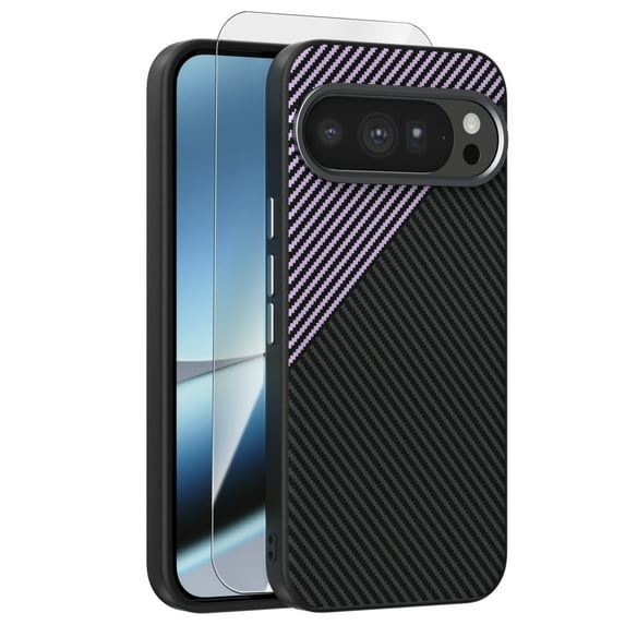 Dteck Magnetic Case with Tempered Glass Screen Protector for Google ...