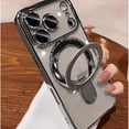 Dteck Magnetic Case with Tempered Glass Screen Protector for iPhone 17 ...