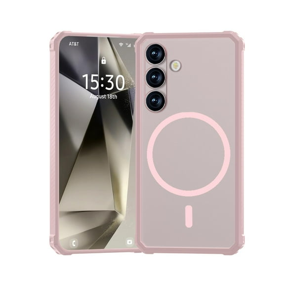 Dteck Magnetic Case for Samsung Galaxy S24,Shockproof TPU+PC Case ...