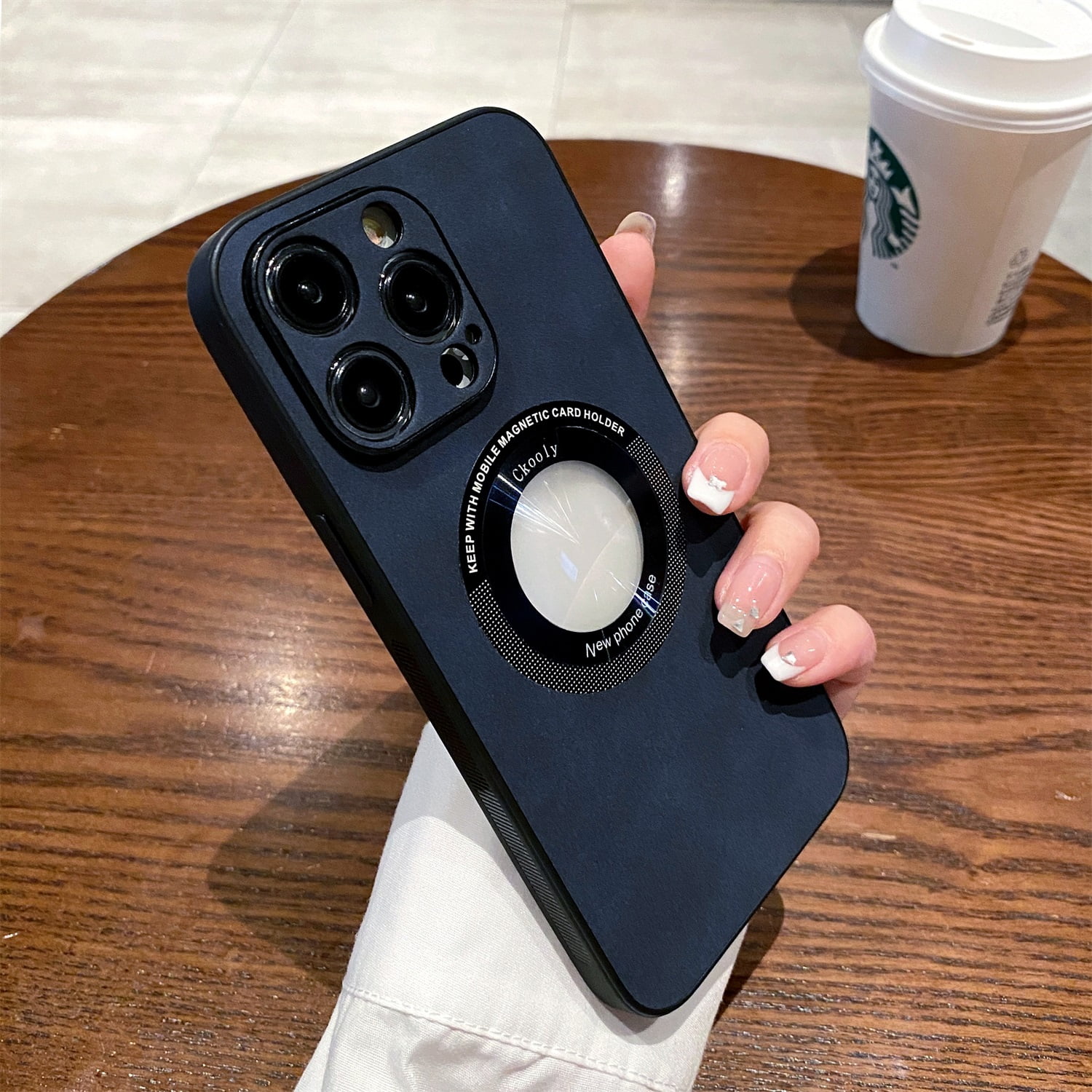 Dteck Magnetic Case for iPhone 12 Pro Max, Compatible with Magsafe ...