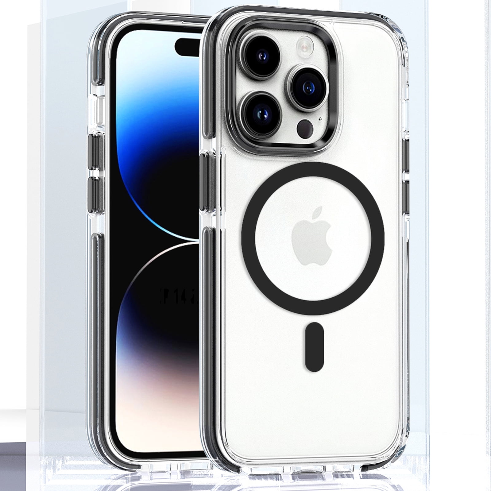 Dteck Magnetic Case for iPhone 15 Pro Max, Compatible with MagSafe ...