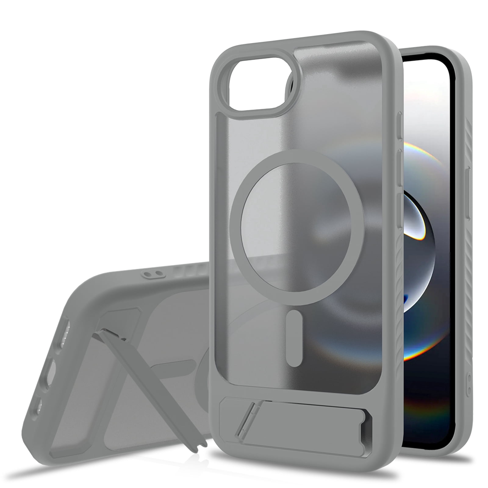 Dteck Magnetic Case for iPhone 16e / iPhone 17e,Shockproof TPU+PC Anti ...