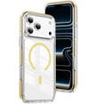 Dteck Magnetic Clear Case for iPhone 17 Pro , Shockproof TPU+PC Case ...