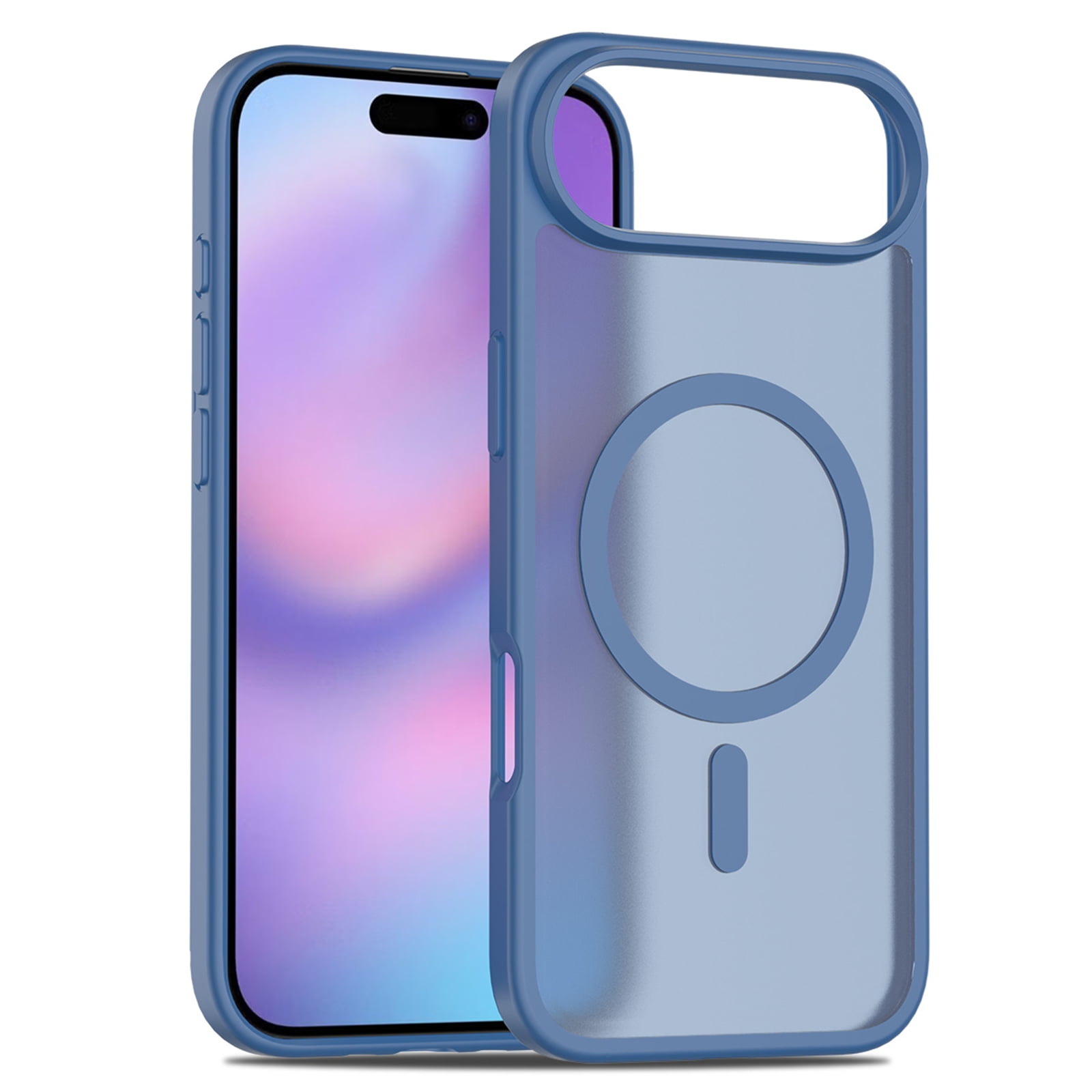 Dteck Magnetic Matte Case for iPhone Air,Shockproof TPU+PC Case ...