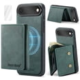 Dteck Magnetic Wallet Case for iPhone Air (2025) with Screen Protector ...