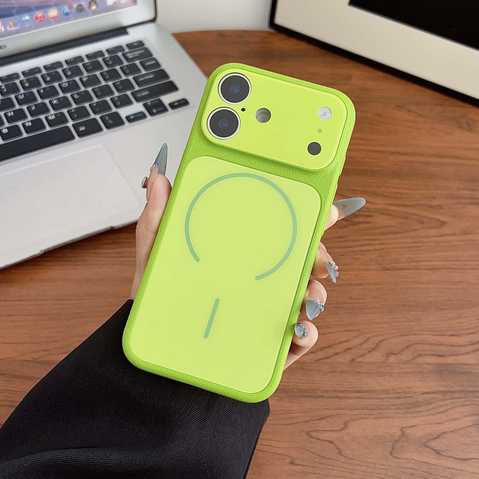 Dteck Magnetic for iPhone 13 Pro Case, Shockproof Lens Protector Matte ...