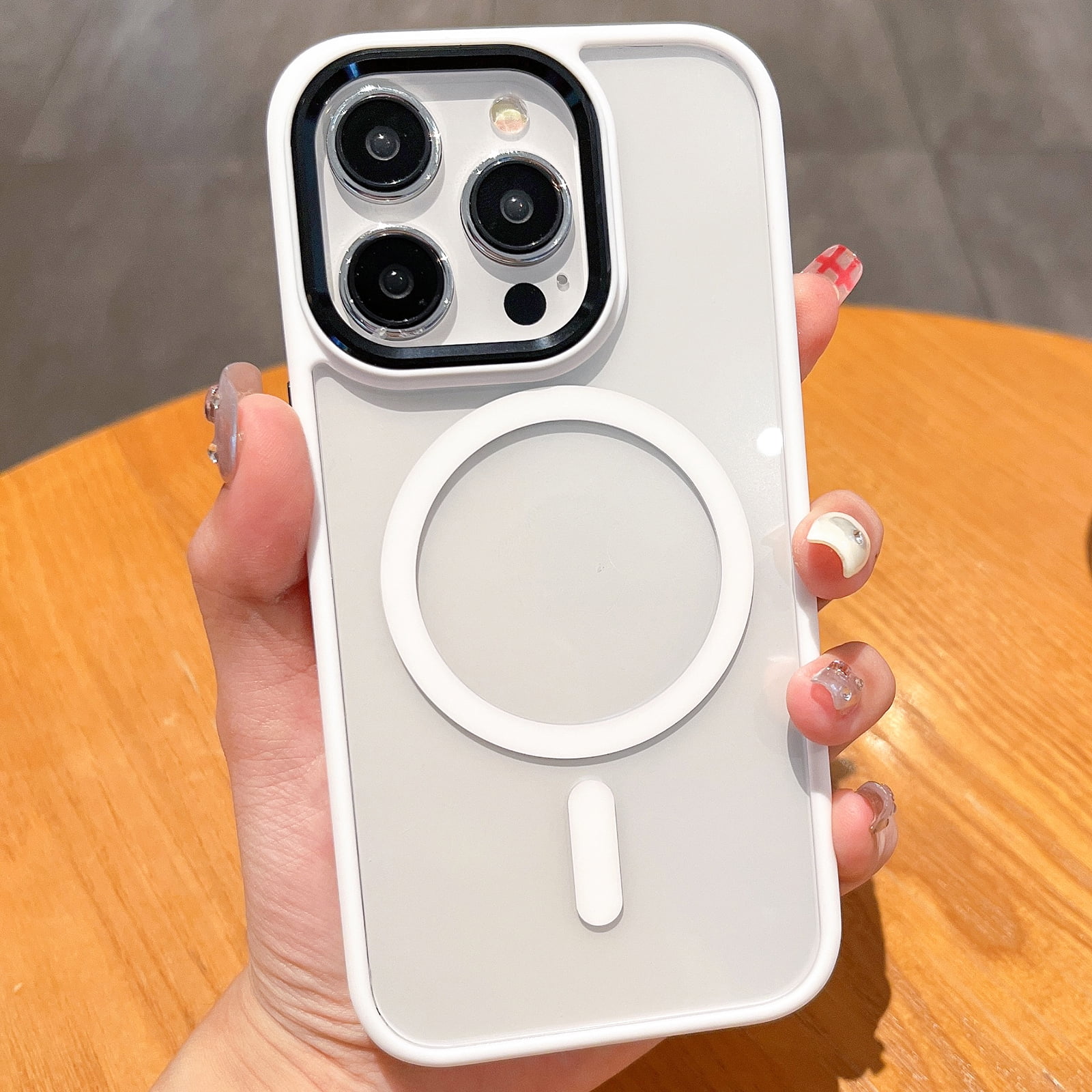 Dteck Magnetic for iPhone 15 Pro Case, Compatible with MagSafe ...