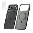 Dteck Magnetic for iPhone 17 Case, Shockproof Translucent Matte ...