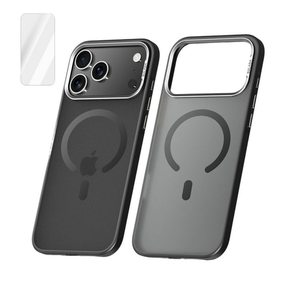 Dteck Magnetic for iPhone 17 Case, Shockproof Translucent Matte ...