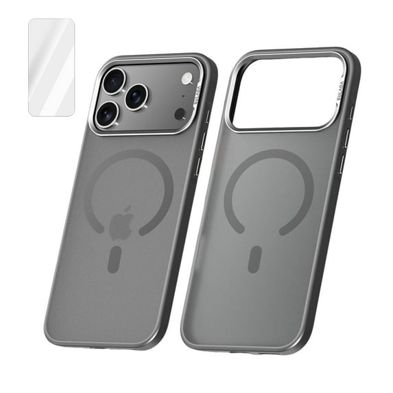 Dteck Magnetic for iPhone 17 Pro Case, Shockproof Translucent Matte ...