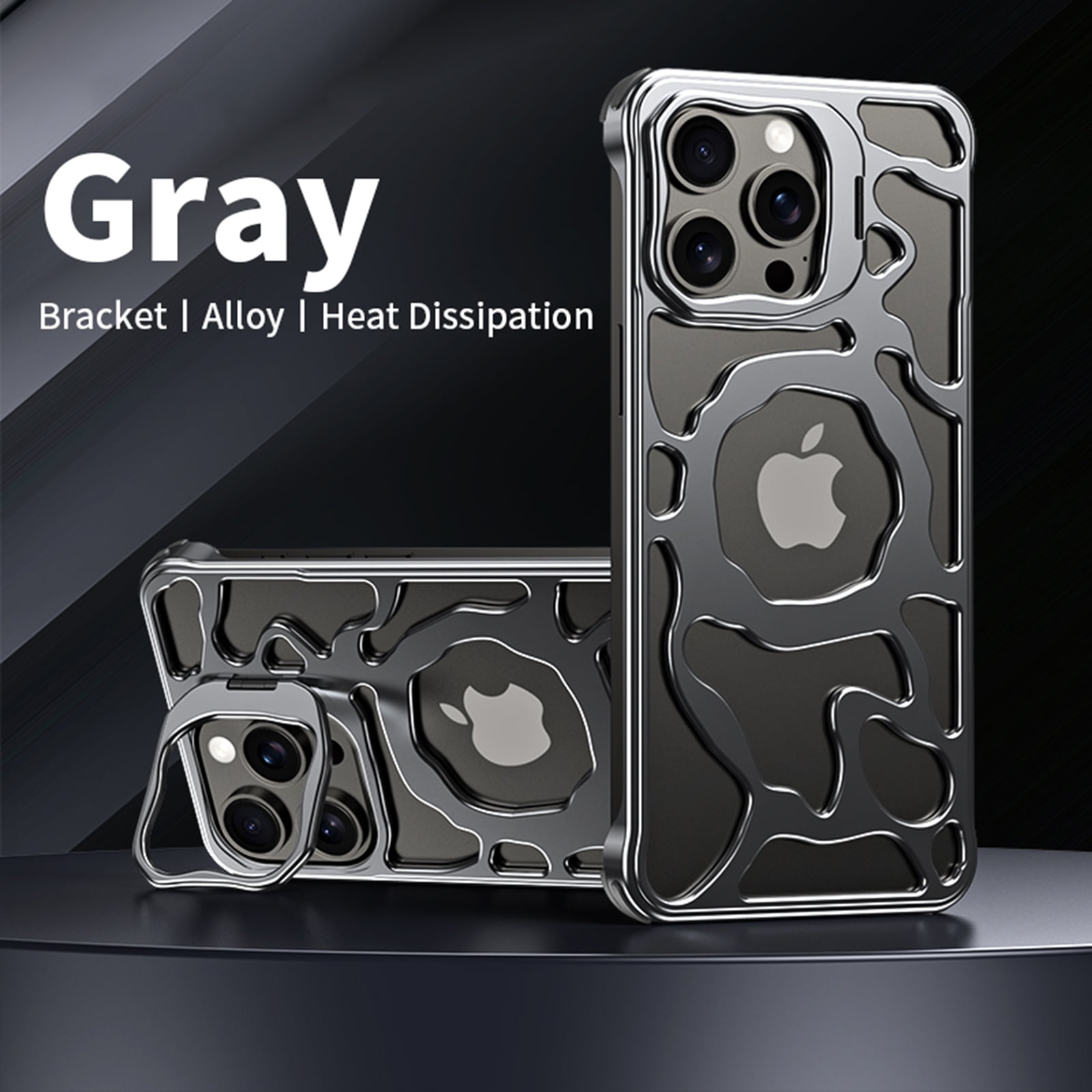 Dteck Metal Frameless Compatible with Mag Safe Case for iPhone 14 Pro ...
