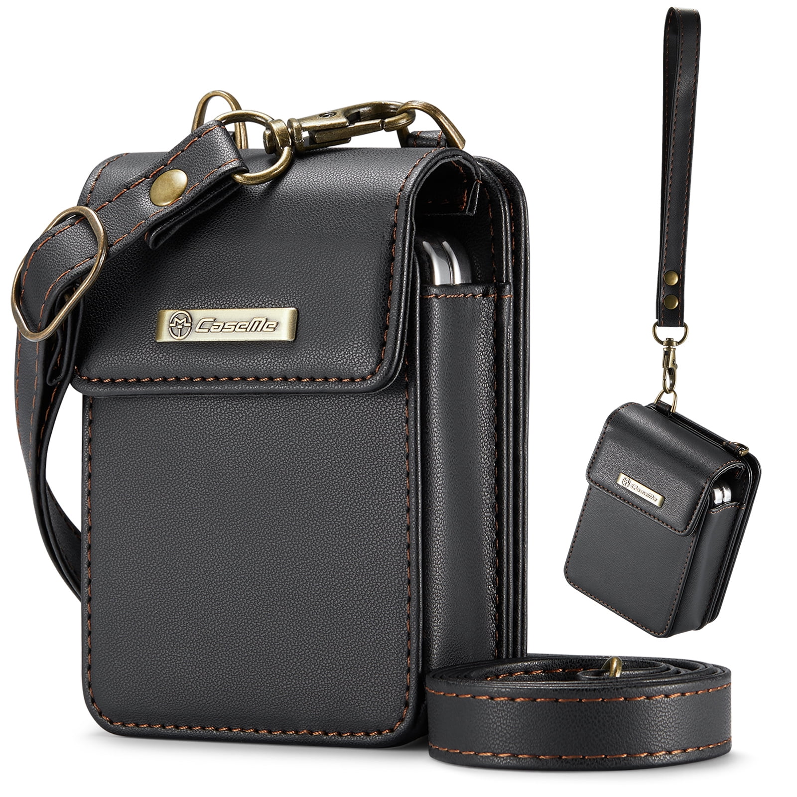 Dteck Mini Bag for Samsung Galaxy Z Flip 6/5/4/3, Crossbody Wallet with ...