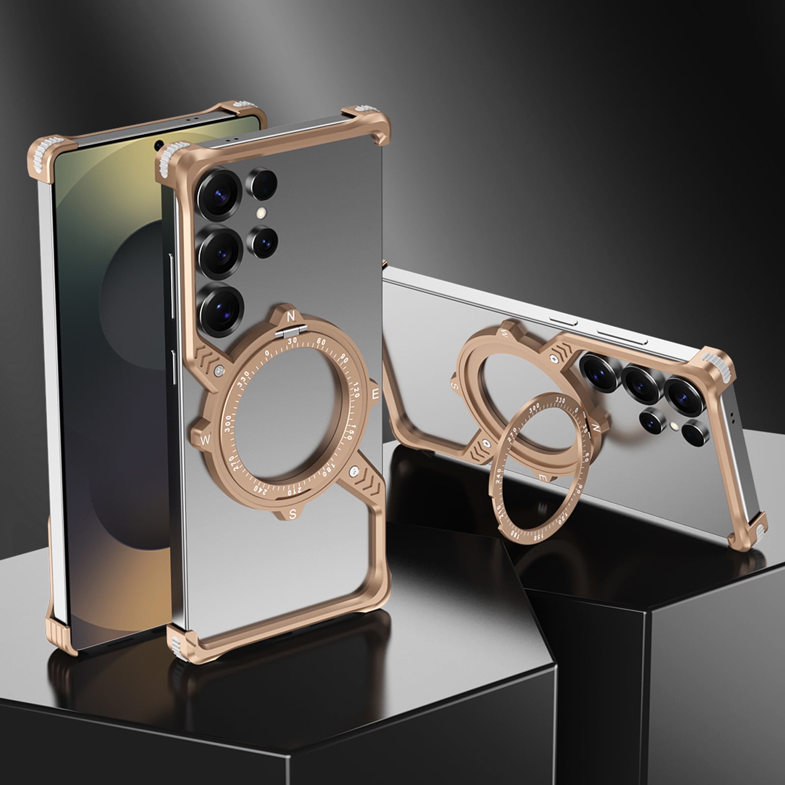 Dteck Minimalist Bumper Frame Phone Case for Samsung Galaxy S24 Ultra ...