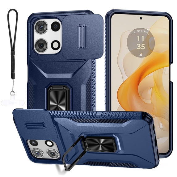 Dteck for Motorola Moto G Stylus 5G 2025 Case with Camera Protection ...