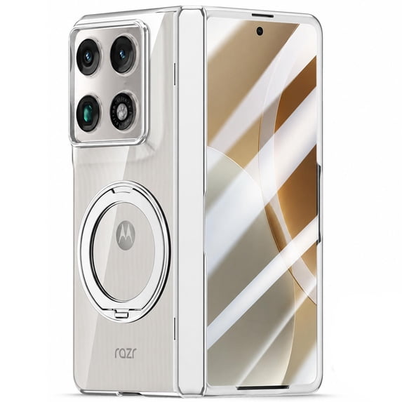 Dteck for Motorola Razr Fold Case with Hinge Protection & Screen ...