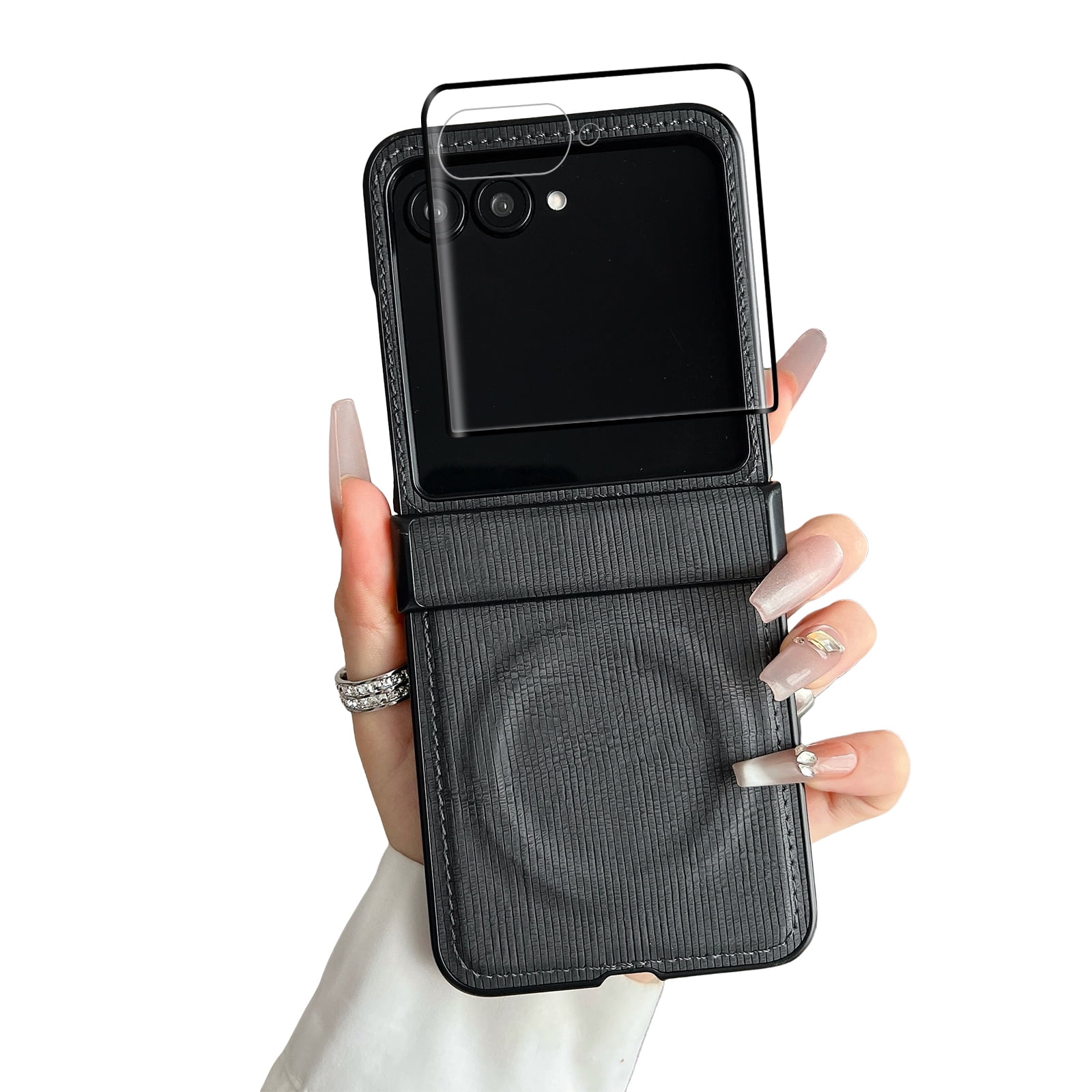 Dteck for Motorola Razr Plus 2025/2024 Case with Hinge Protection ...