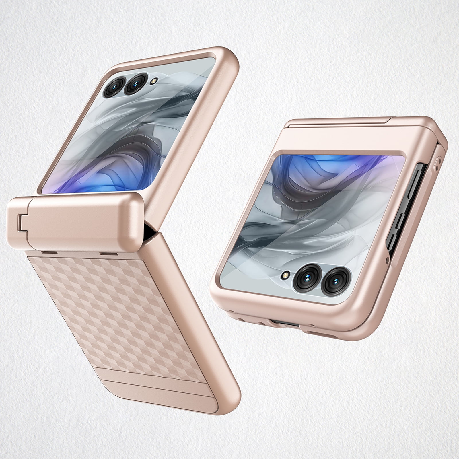 Dteck for Motorola Razr Ultra 2025 Case with Built-in Screen Protector ...