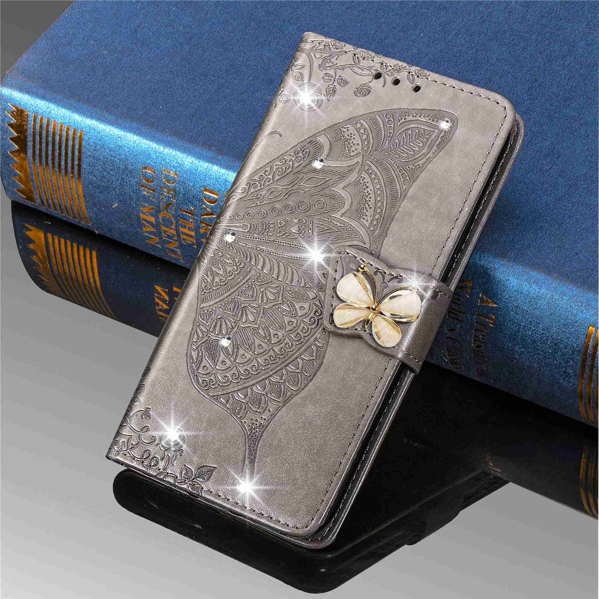 Dteck for Oneplus Nord N200 5G 2021 Released Bling Diamond Butterfly ...