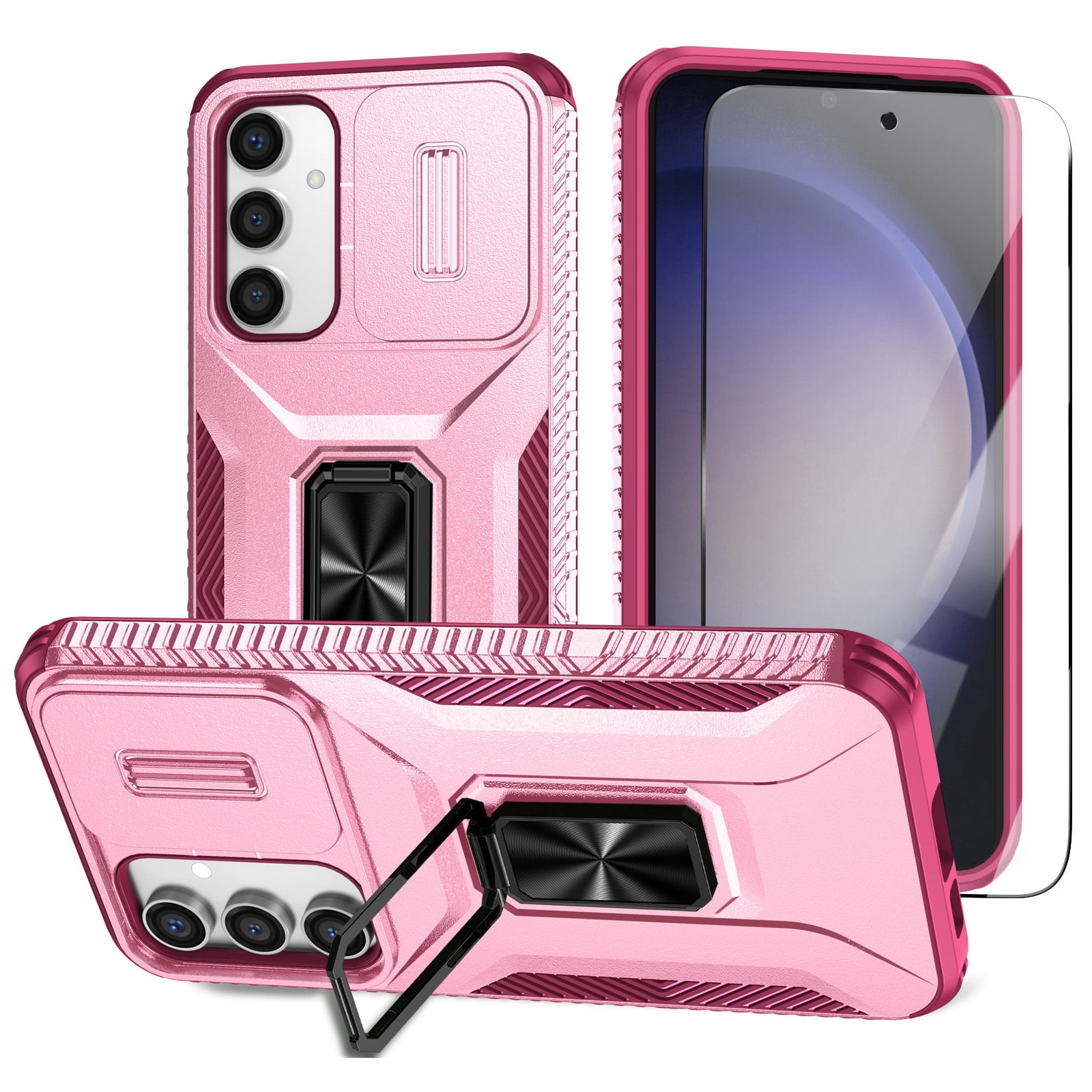 Dteck Phone Case for Samsung Galaxy S23 FE, Military Grade Samsung Galaxy S23 FE 5G Case with ...