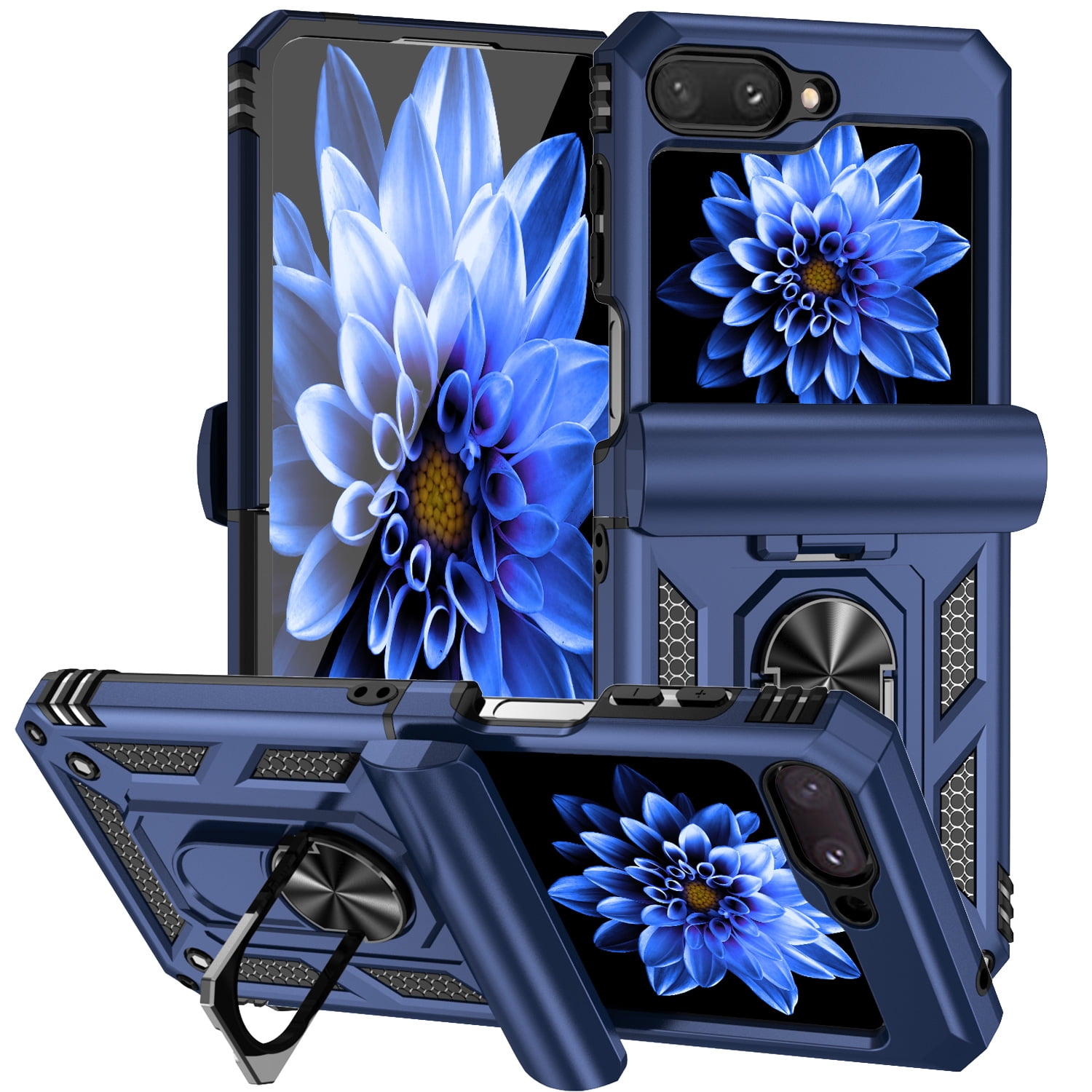 Dteck for Samsung Flip 5 Case, Galaxy Z Flip 5 Case with Hinge ...