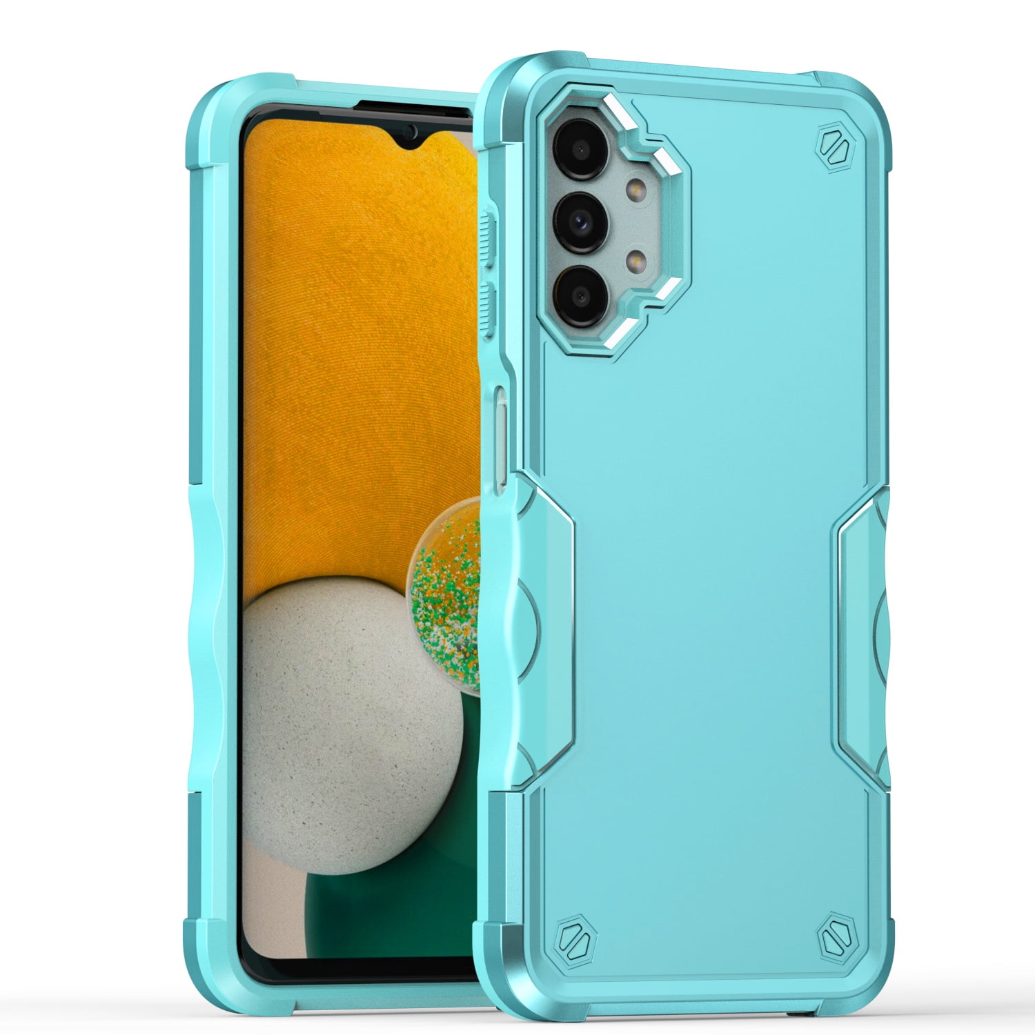 Dteck for Samsung Galaxy A13 5G Case, Galaxy A13 Case with 2 in 1 Heavy ...