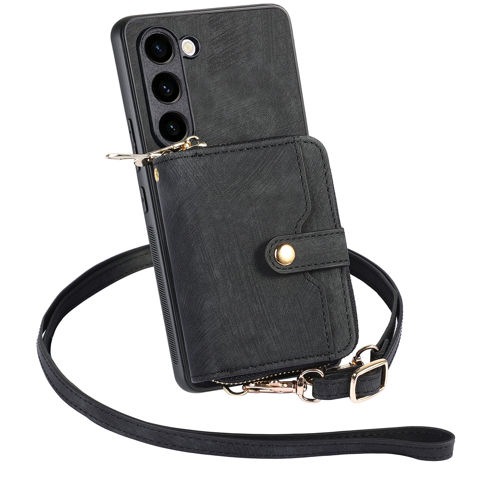 Dteck for Samsung Galaxy A15 Wallet Case Crossbody for Women Men ...