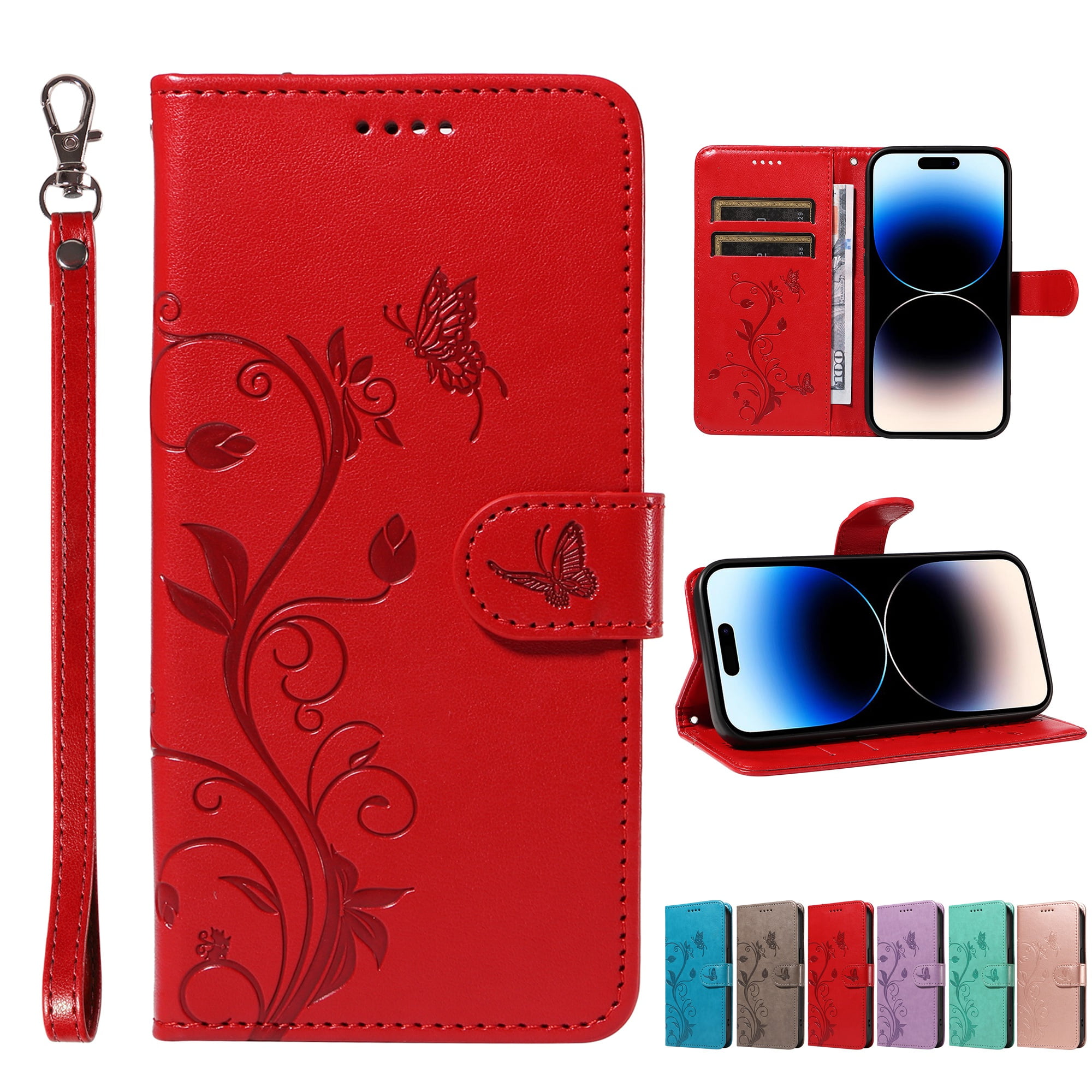 Dteck for Samsung Galaxy A32 5G Wallet Case,Women Flio Folio Cover with ...