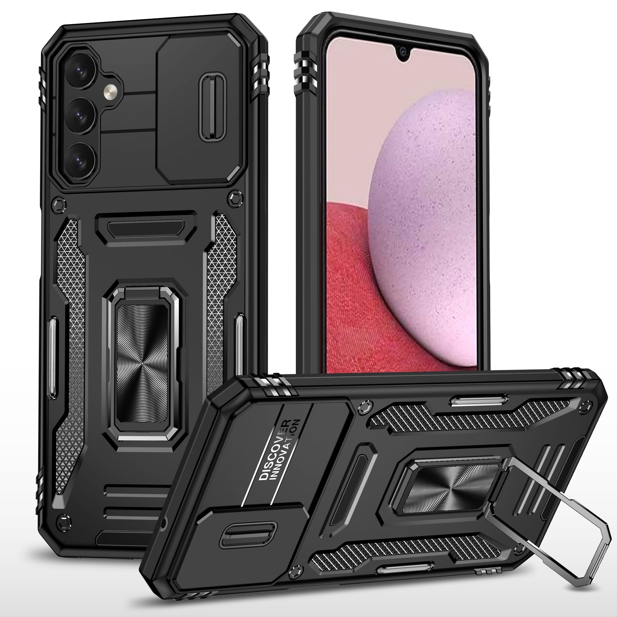 Dteck for Samsung Galaxy A54 5G Case with Camera Protector Sliding ...