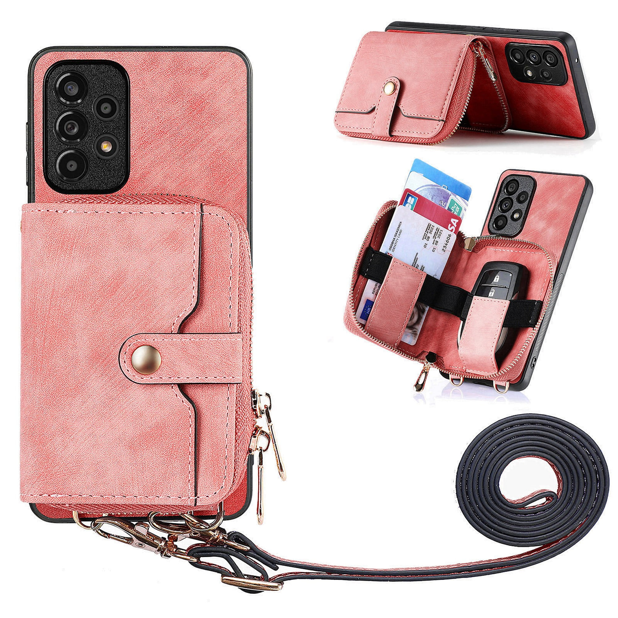 Dteck for Samsung Galaxy A54 5G Wallet Case with Card Holder, Phone ...