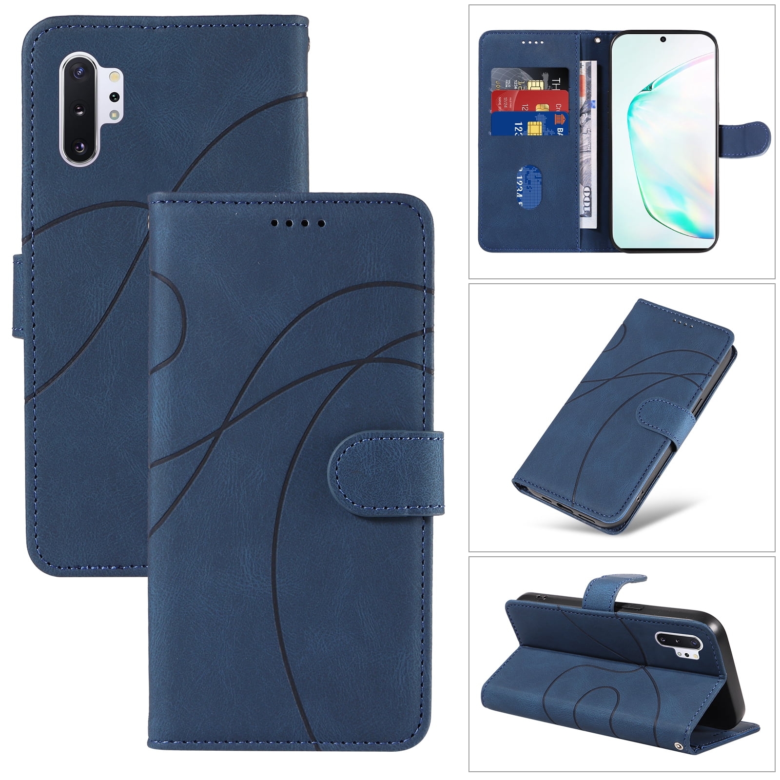 Dteck for Samsung Galaxy Note 10 Plus Wallet Case, Premium PU Leather ...