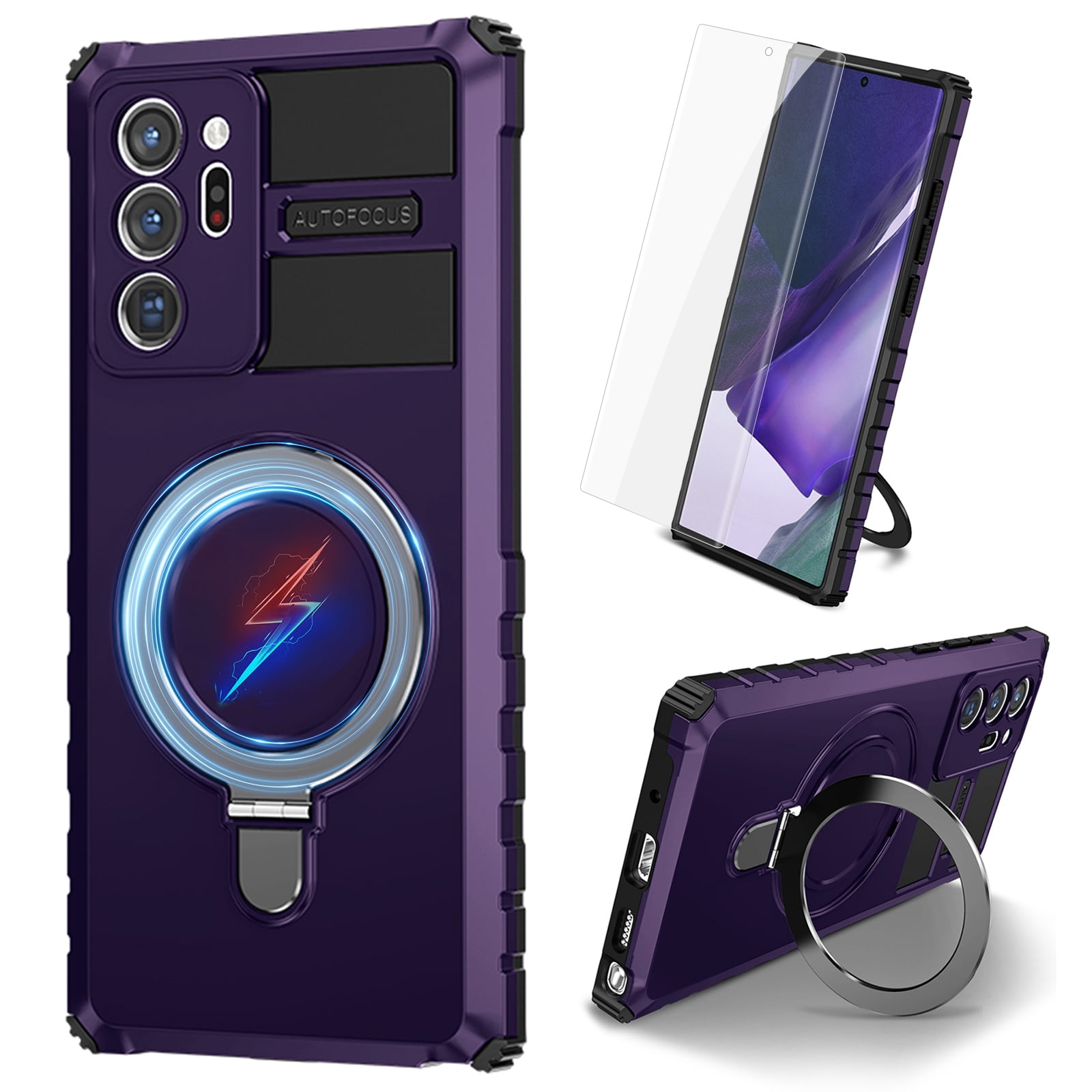 Dteck for Samsung Galaxy Note20 Ultra Case with Magnetic Invisible ...