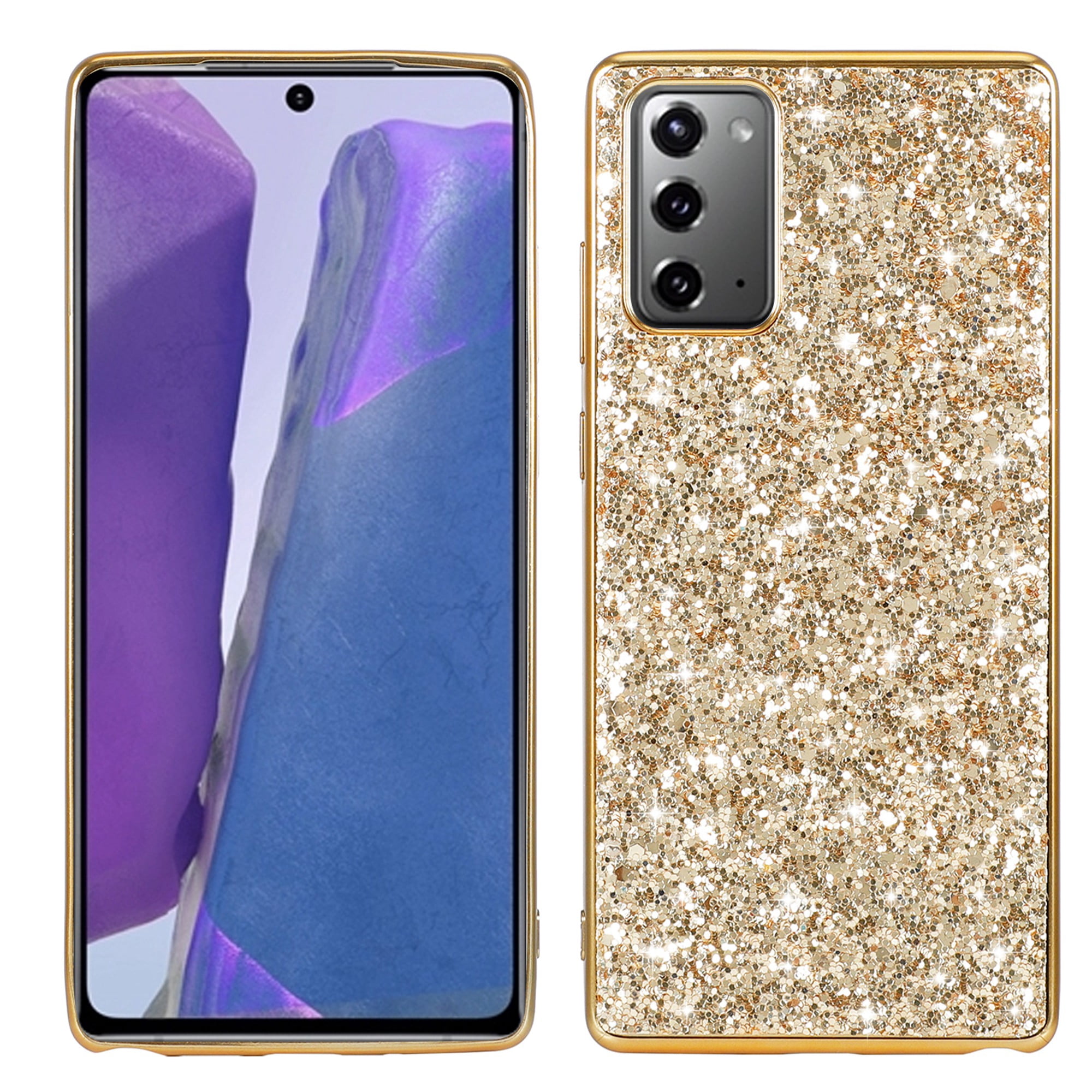 Dteck Samsung Galaxy Note20 Ultra Case, Slim Lightweight Bling Glitter ...